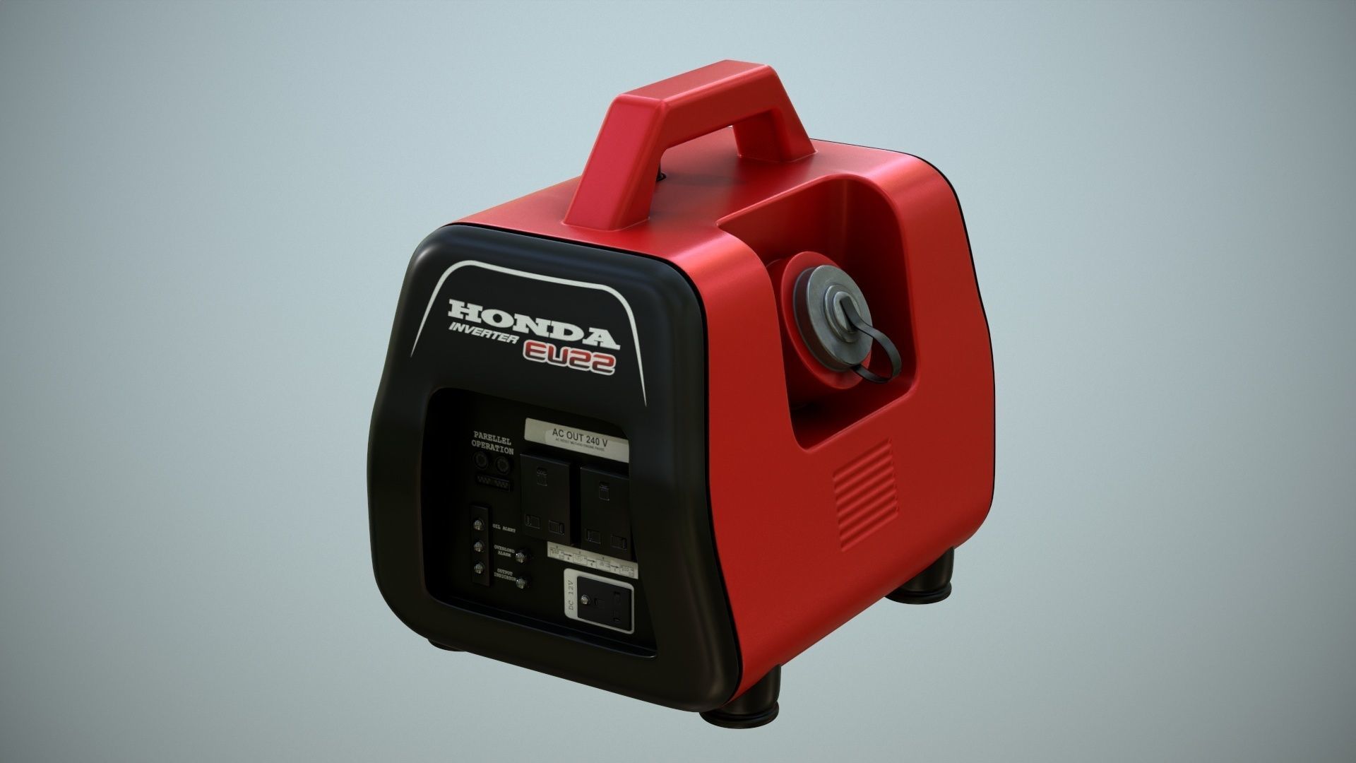 3D model Portable Mini Generator VR / AR / low-poly | CGTrader