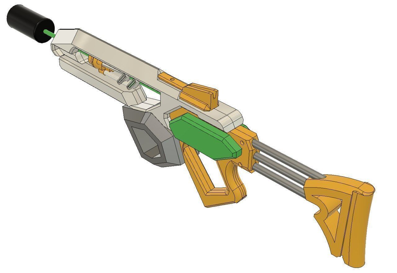 Flamethrower Prototype free 3D model 3D printable | CGTrader
