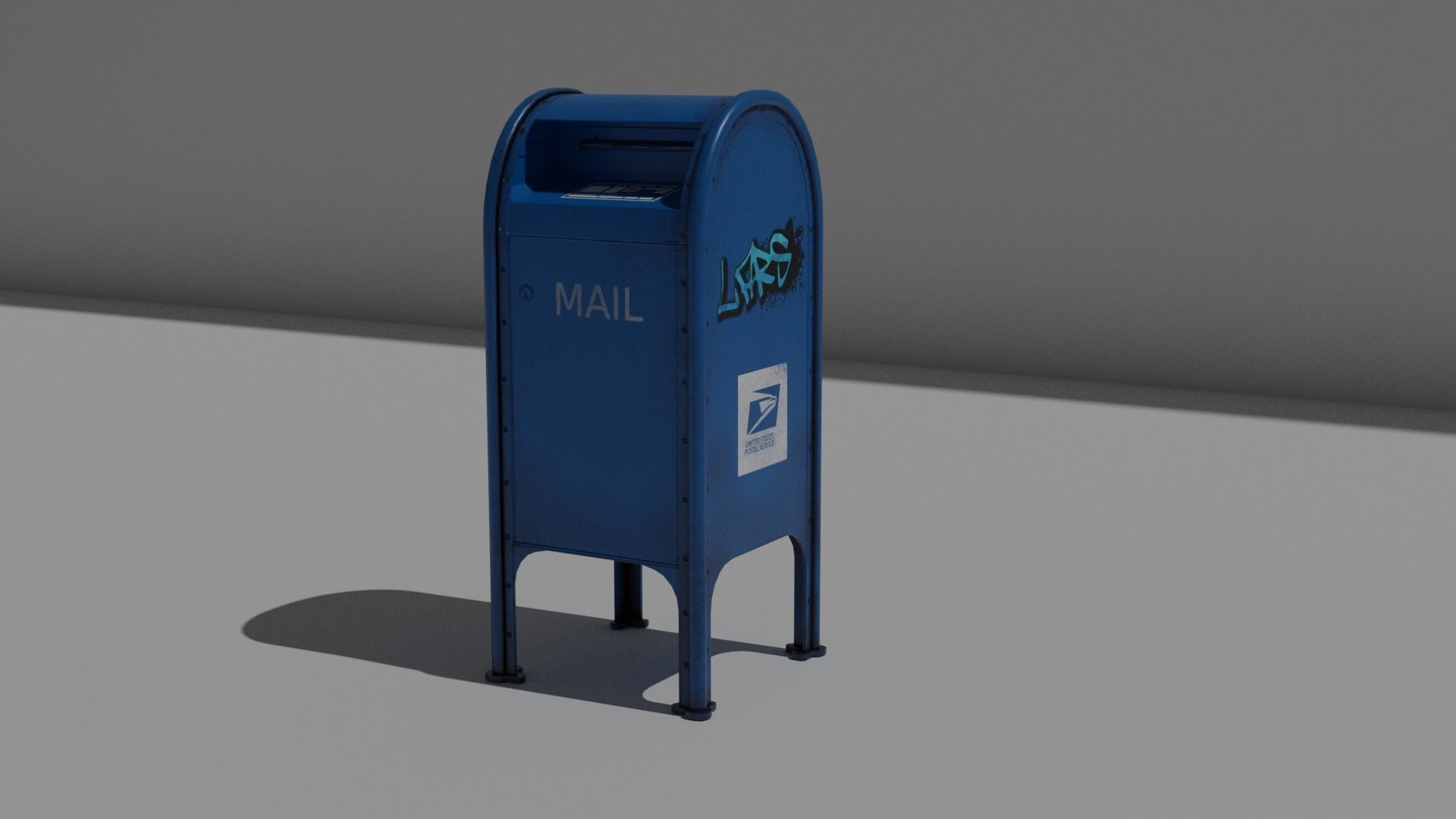 3D model Mailbox mail box VR / AR / low-poly | CGTrader