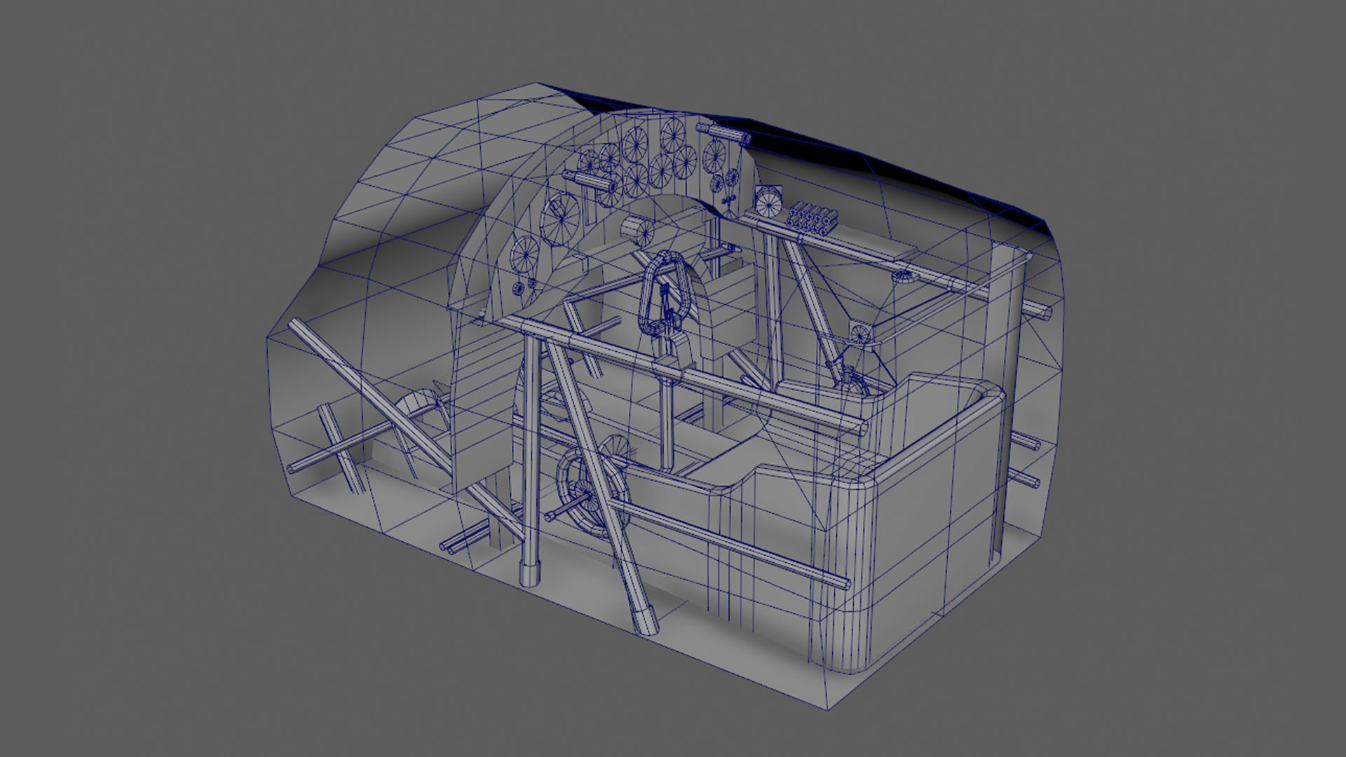 3D model Plane J6B Jaktfalken Swedish air force 1929 VR / AR / low-poly ...