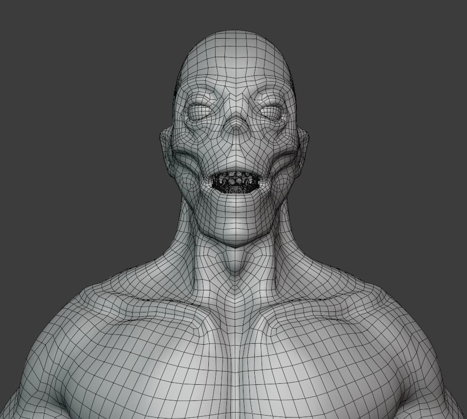 3d model of zombie free VR / AR / low-poly 3D model rigged | CGTrader