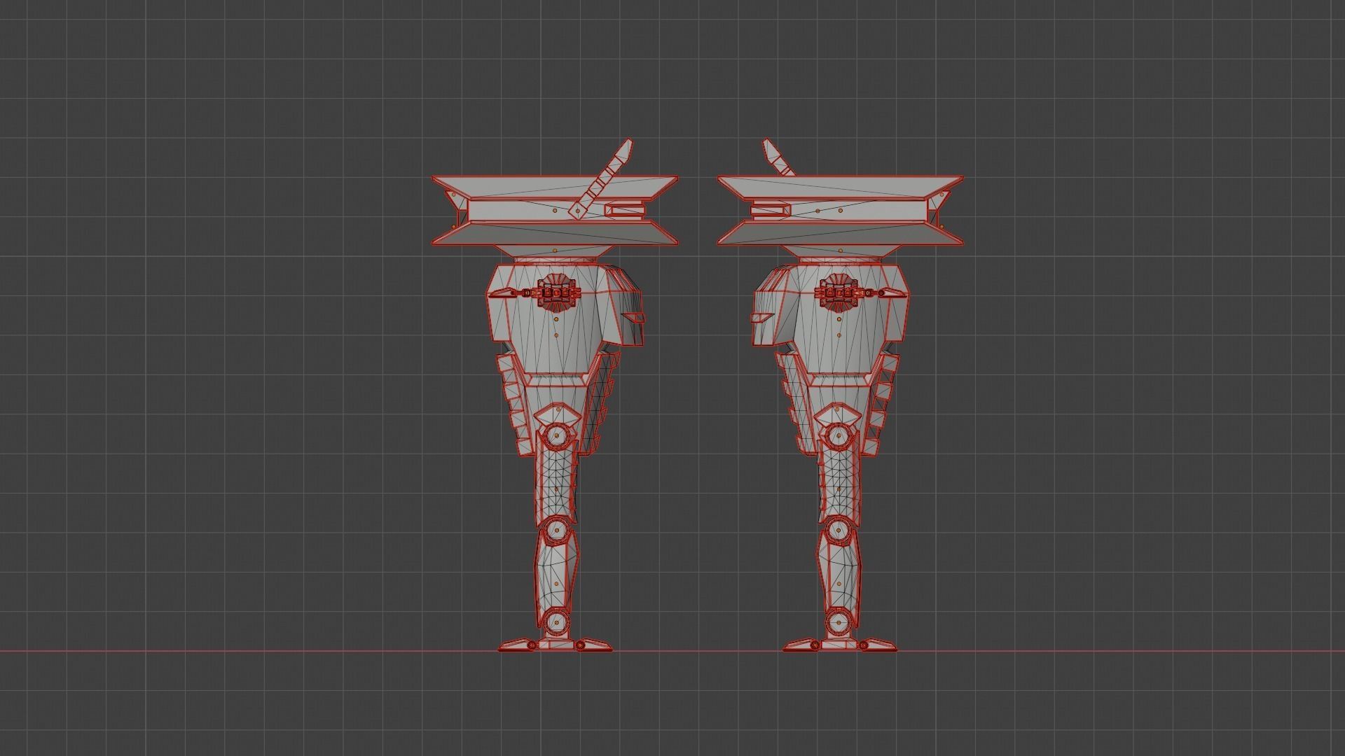 3D model Sci-Fi Robot Scout VR / AR / low-poly rigged | CGTrader