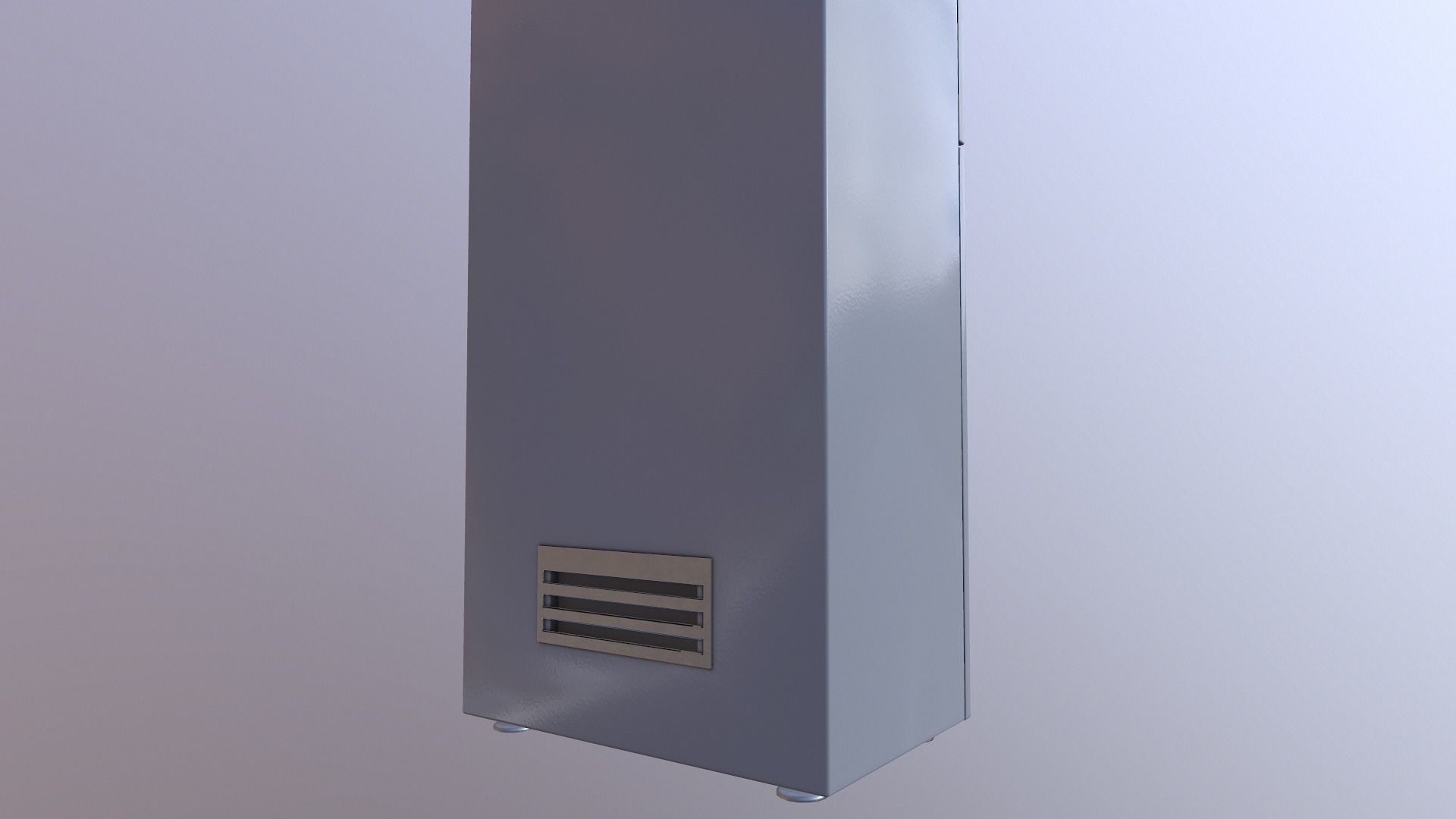 Kitchen Set sliding window on wall 3D model | CGTrader