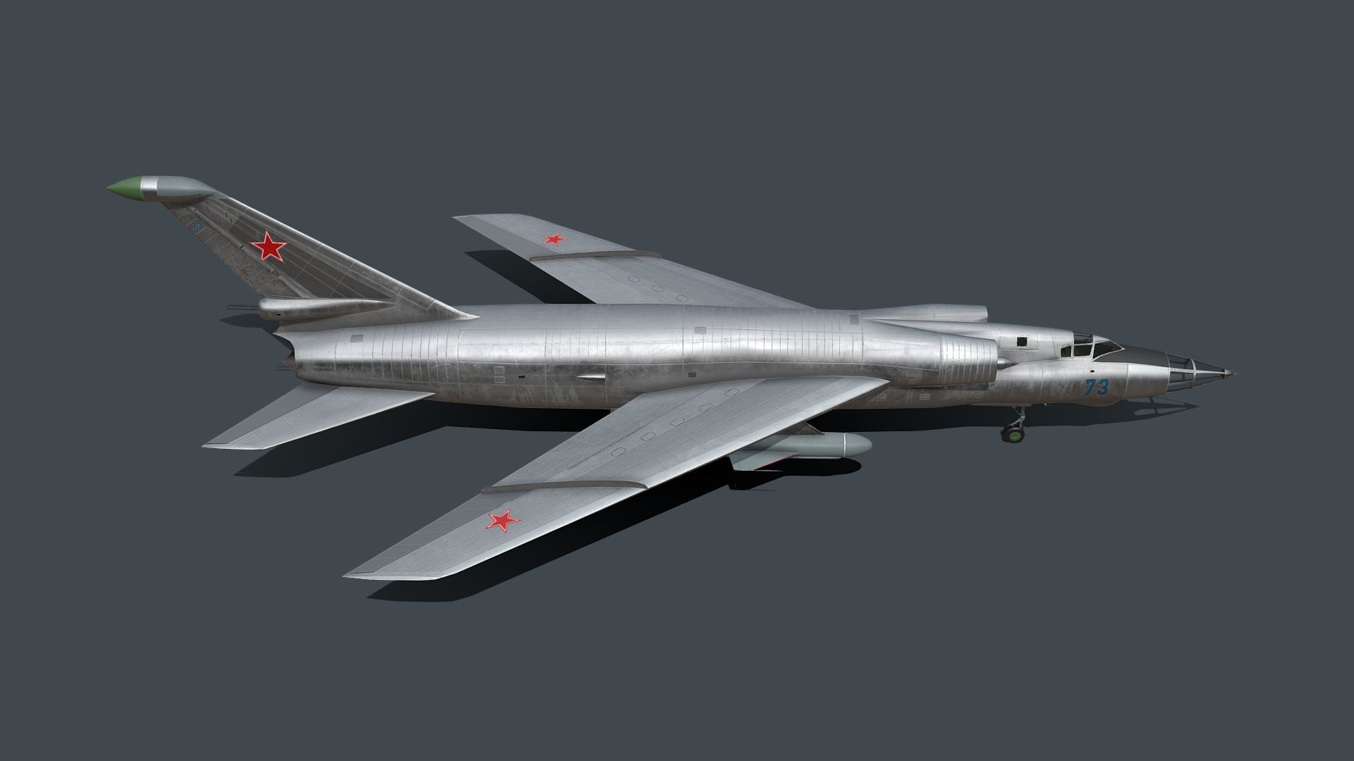 3D model Tupolev Tu-98 VR / AR / low-poly | CGTrader