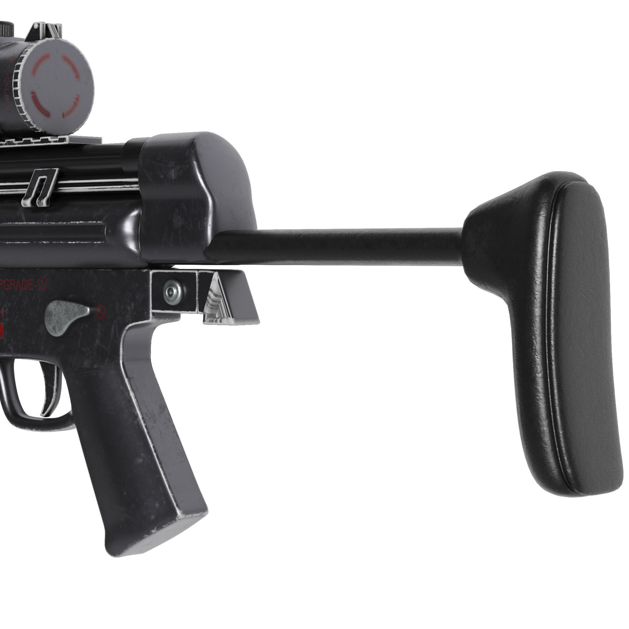 3D model mp5 gun VR / AR / low-poly | CGTrader