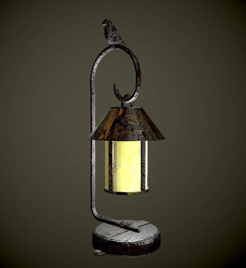 3D model Flashlights low poly 6 texture options VR / AR / low-poly ...