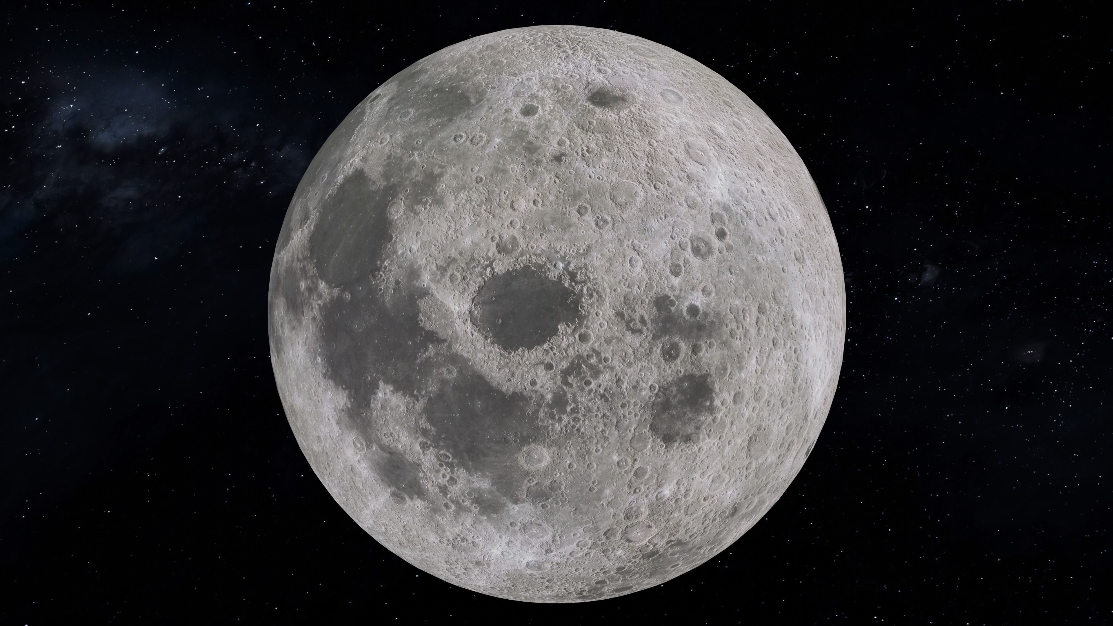 3D model 8K Moon VR / AR / low-poly | CGTrader