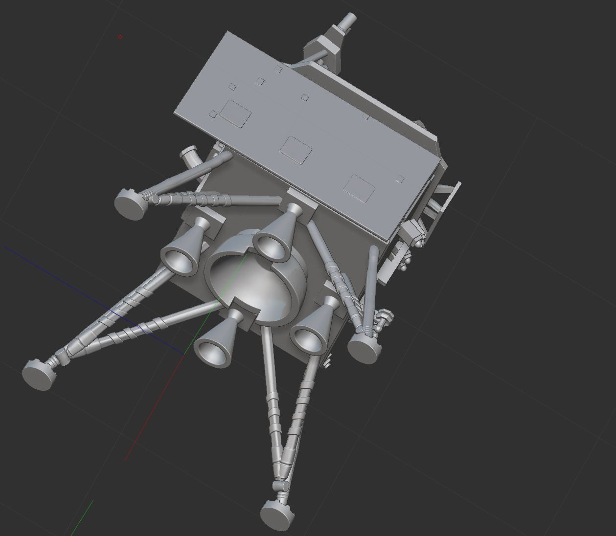 chandrayaan 3D model 3D printable | CGTrader