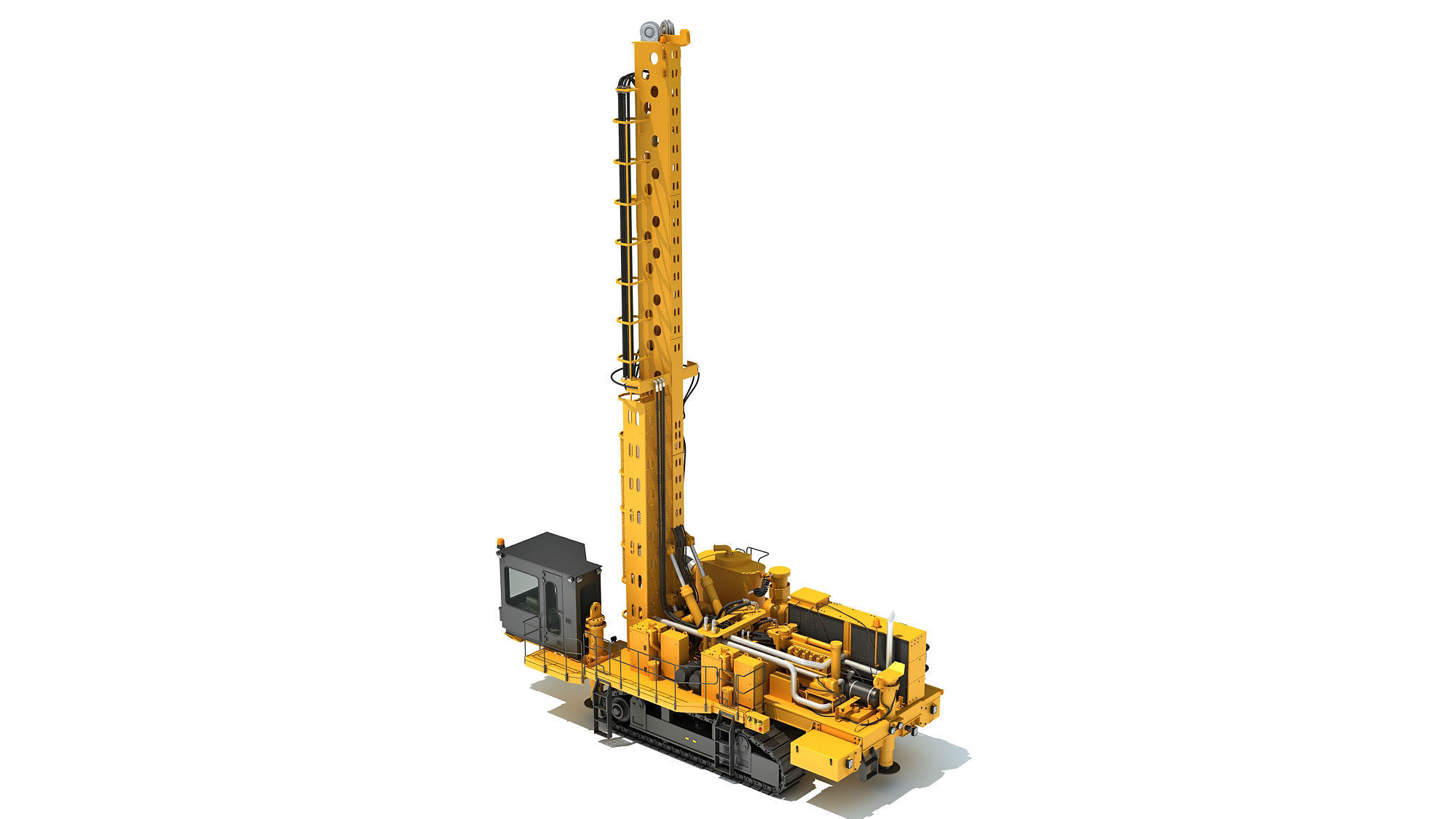Drilling Rig 3D model | CGTrader