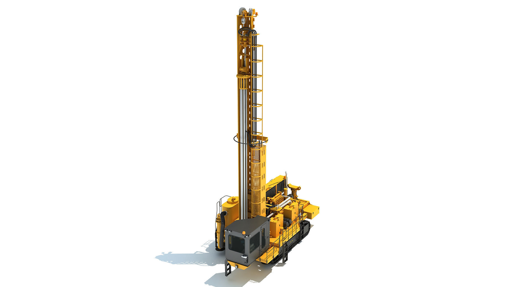Drilling Rig 3D model | CGTrader