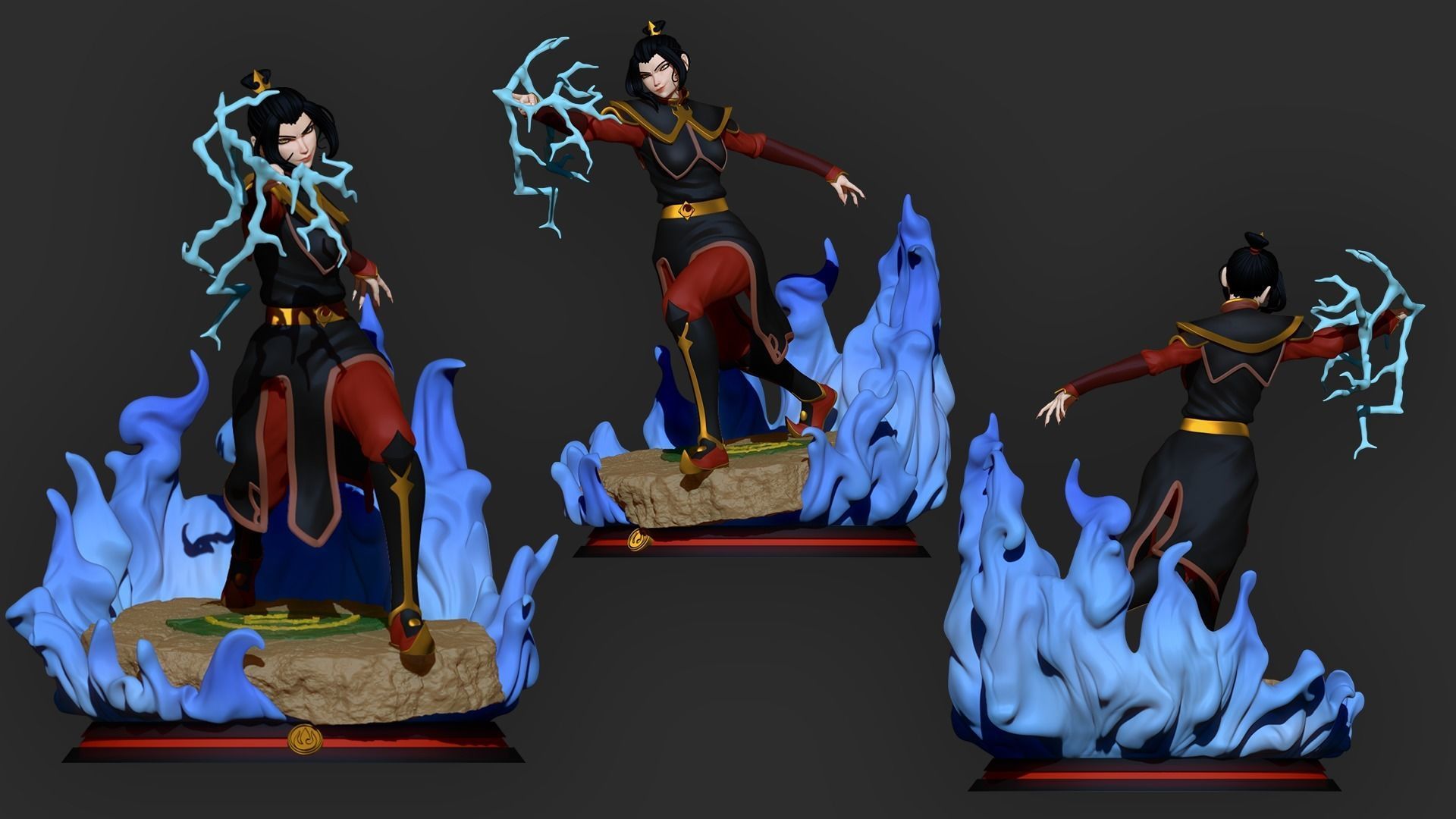 Azula - Avatar the Last Airbender 3D model 3D printable | CGTrader