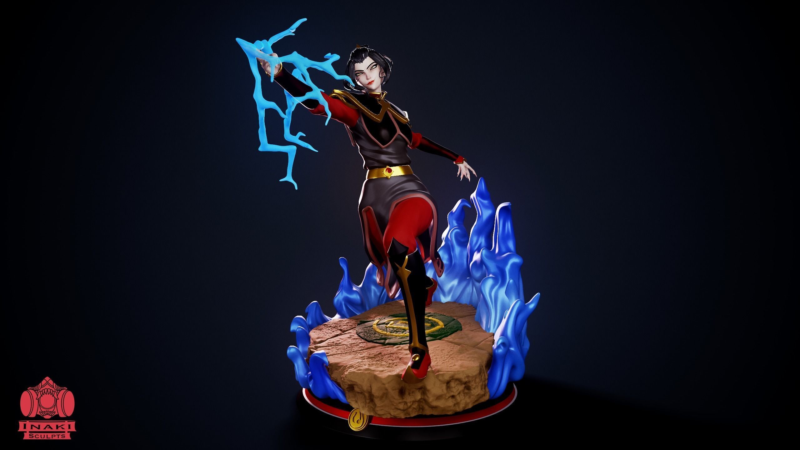 Azula - Avatar the Last Airbender 3D model 3D printable | CGTrader
