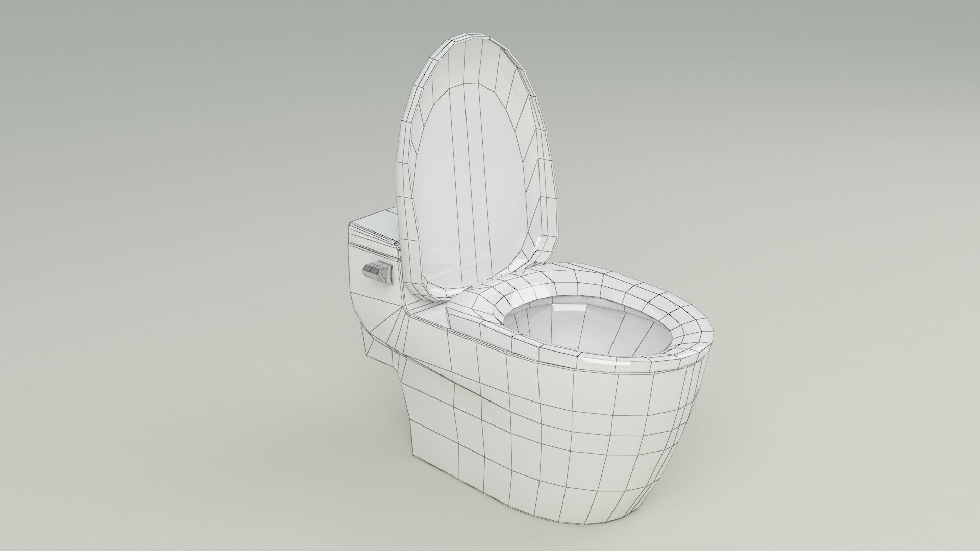 3D model Toilet Lavatory VR / AR / low-poly | CGTrader