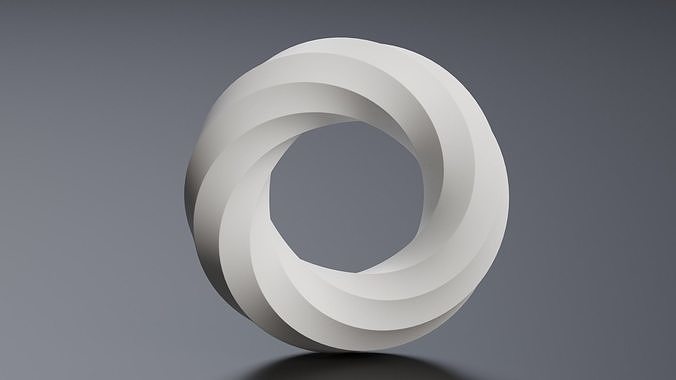 Abstract figure 4 3D model | CGTrader