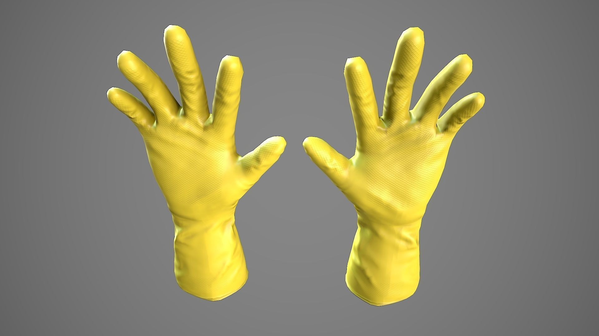 3D model Hand Gloves VR / AR / low-poly | CGTrader