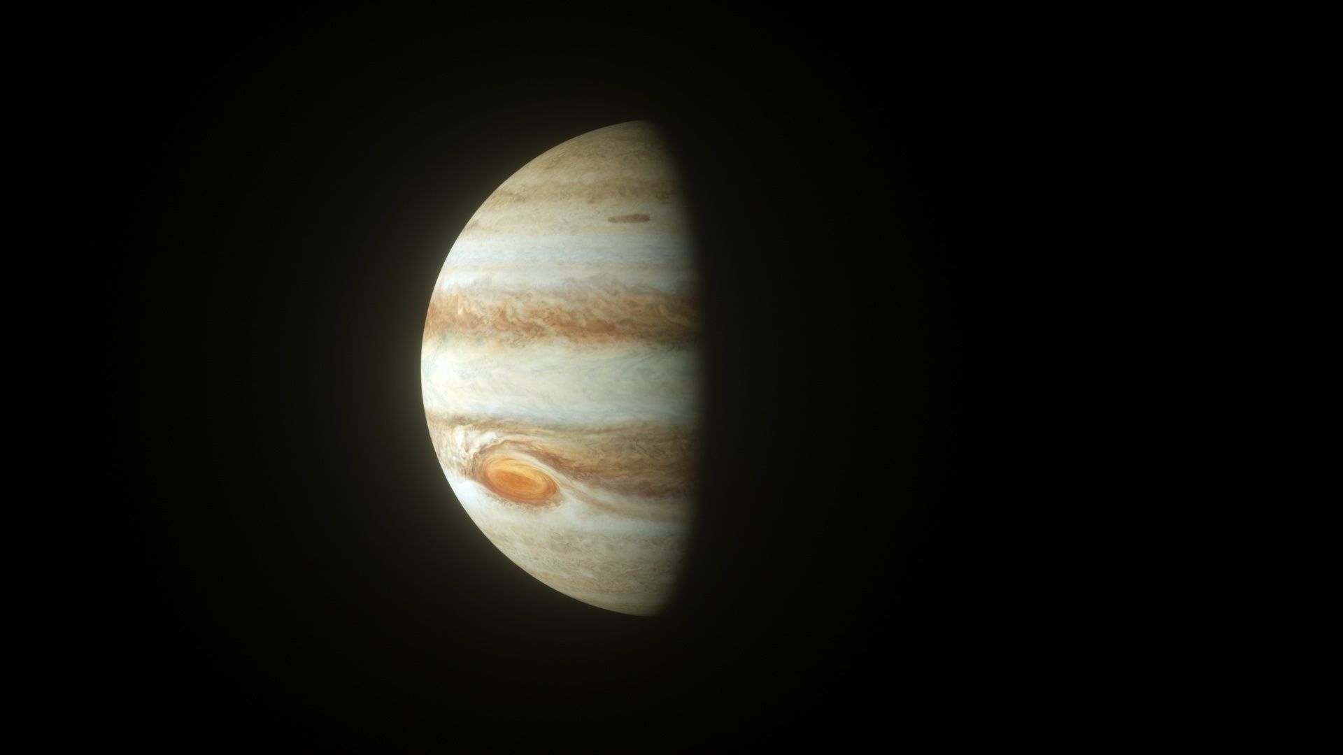 3D model Photorealistic Jupiter 16k textures - Low-poly 3D model VR ...