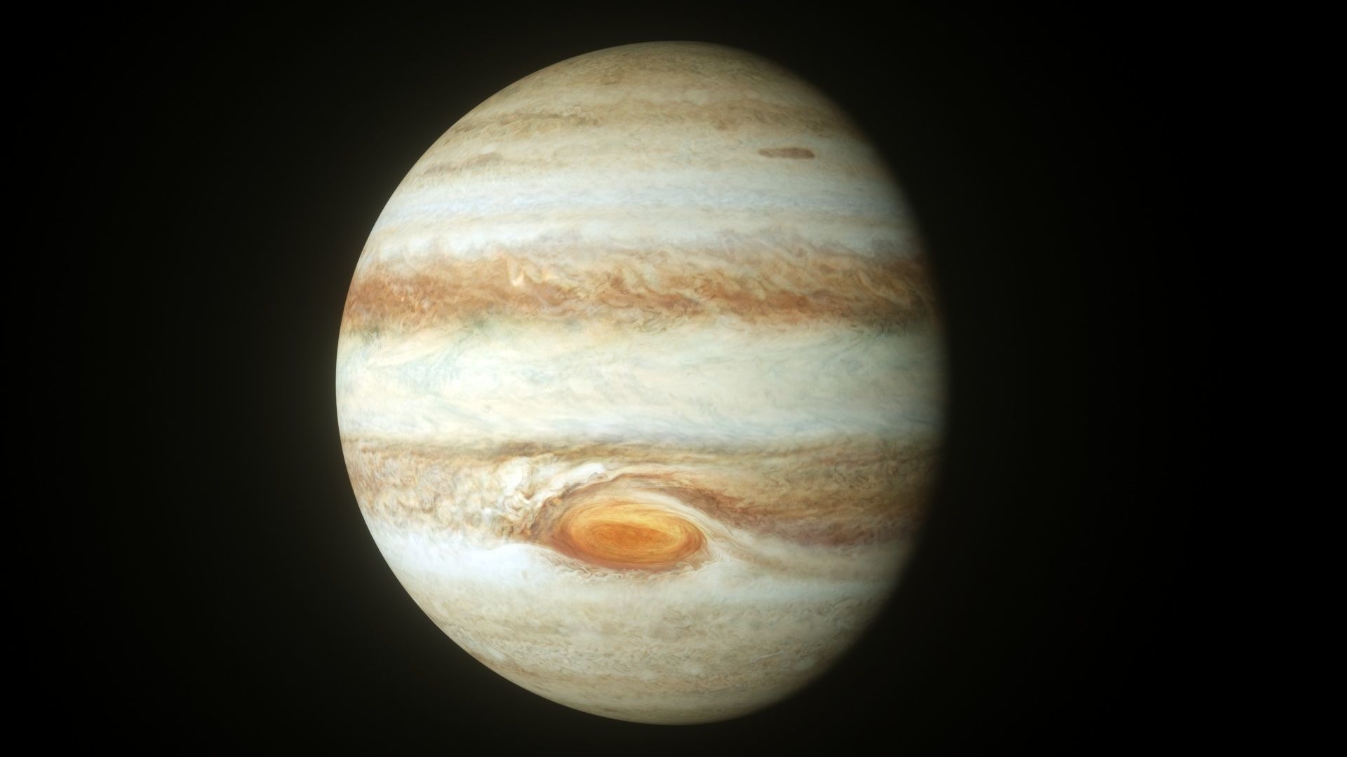 3D model Photorealistic Jupiter 16k textures - Low-poly 3D model VR ...