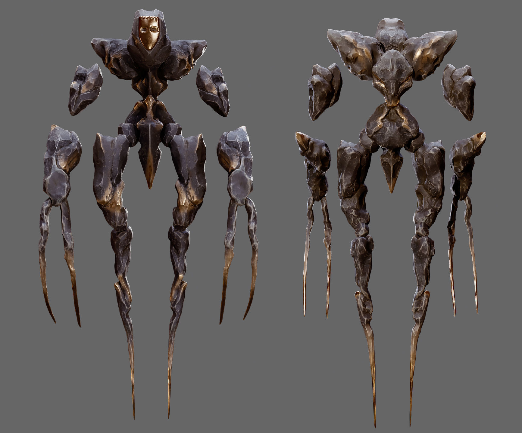 3D model Stone Golem Stonekonstrukt VR / AR / low-poly | CGTrader