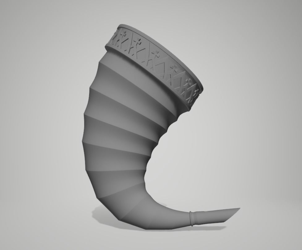 La Black Luna the hunting horn of Astolfo Fate Apocrypha 3D model 3D ...