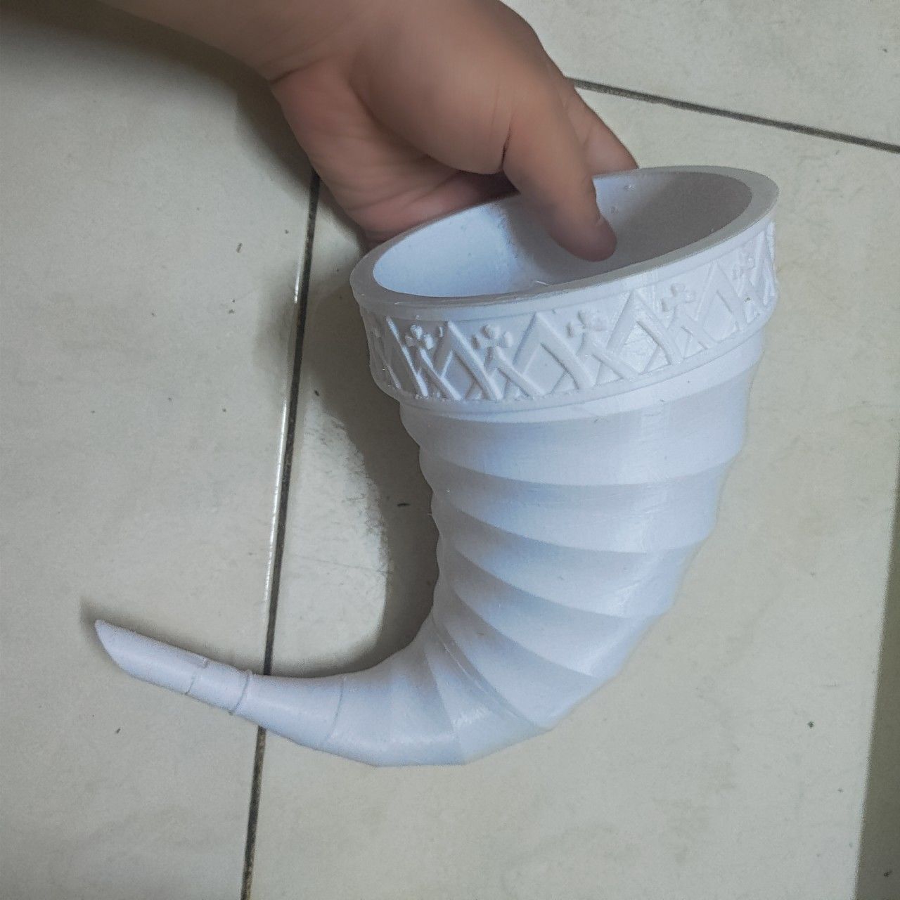 La Black Luna the hunting horn of Astolfo Fate Apocrypha 3D model 3D ...