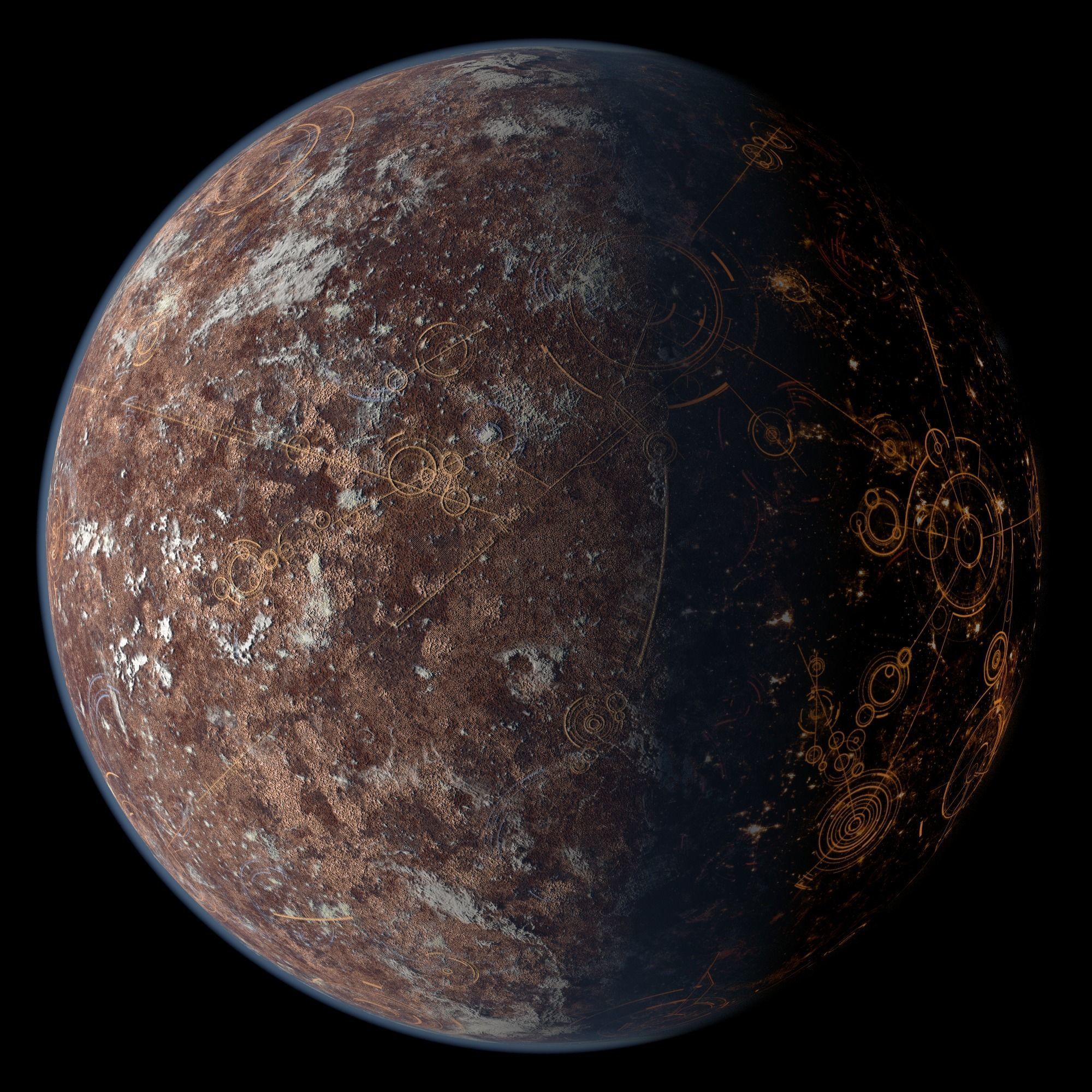 Coruscant - Star Wars Planet Texture free 3D model | CGTrader