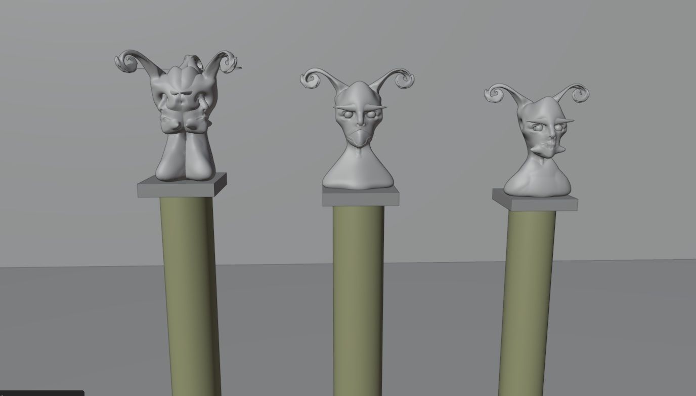 Cosmic Faun 3d Bust free 3D model | CGTrader