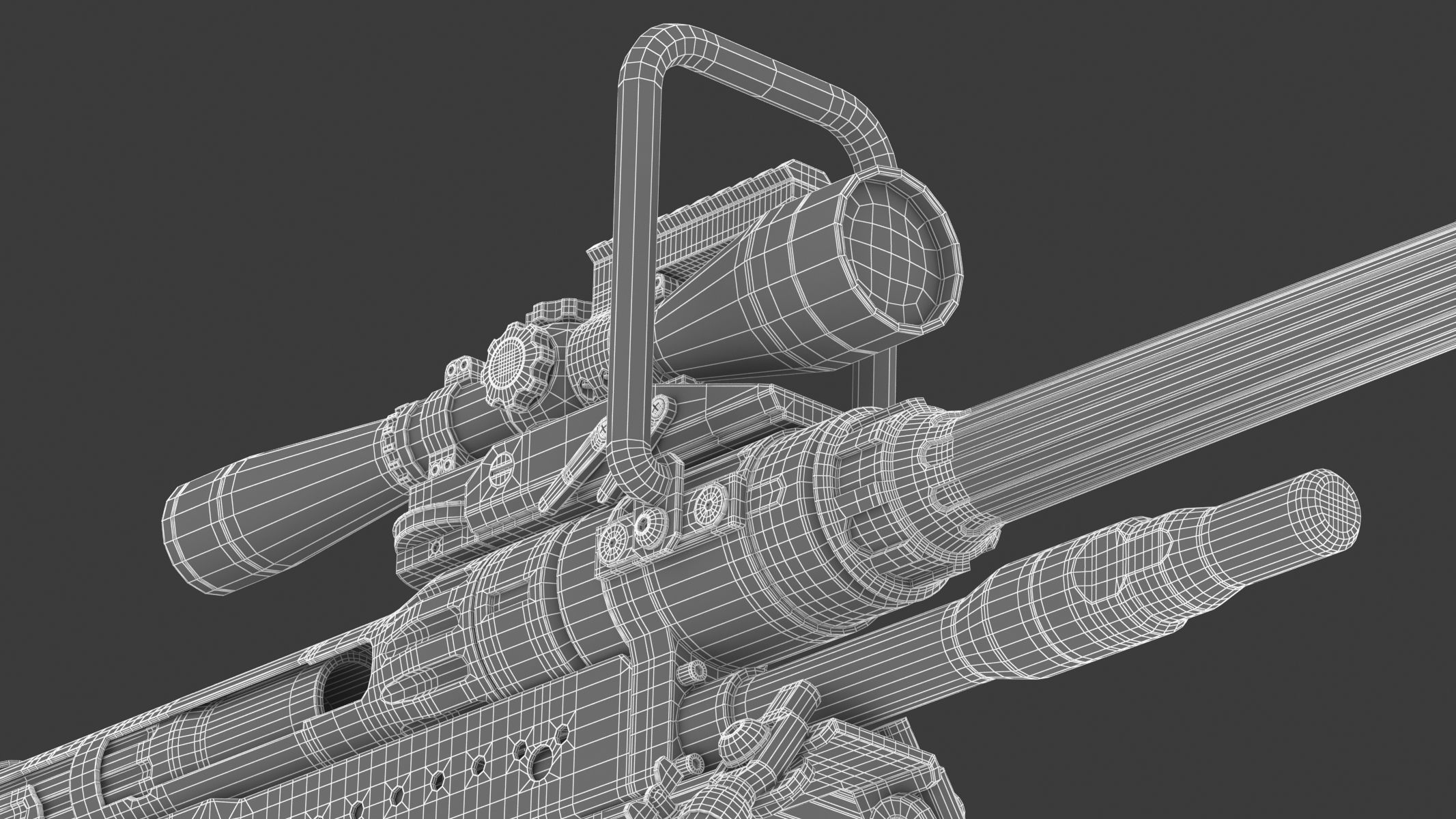 Denel NTW-20 3D model | CGTrader