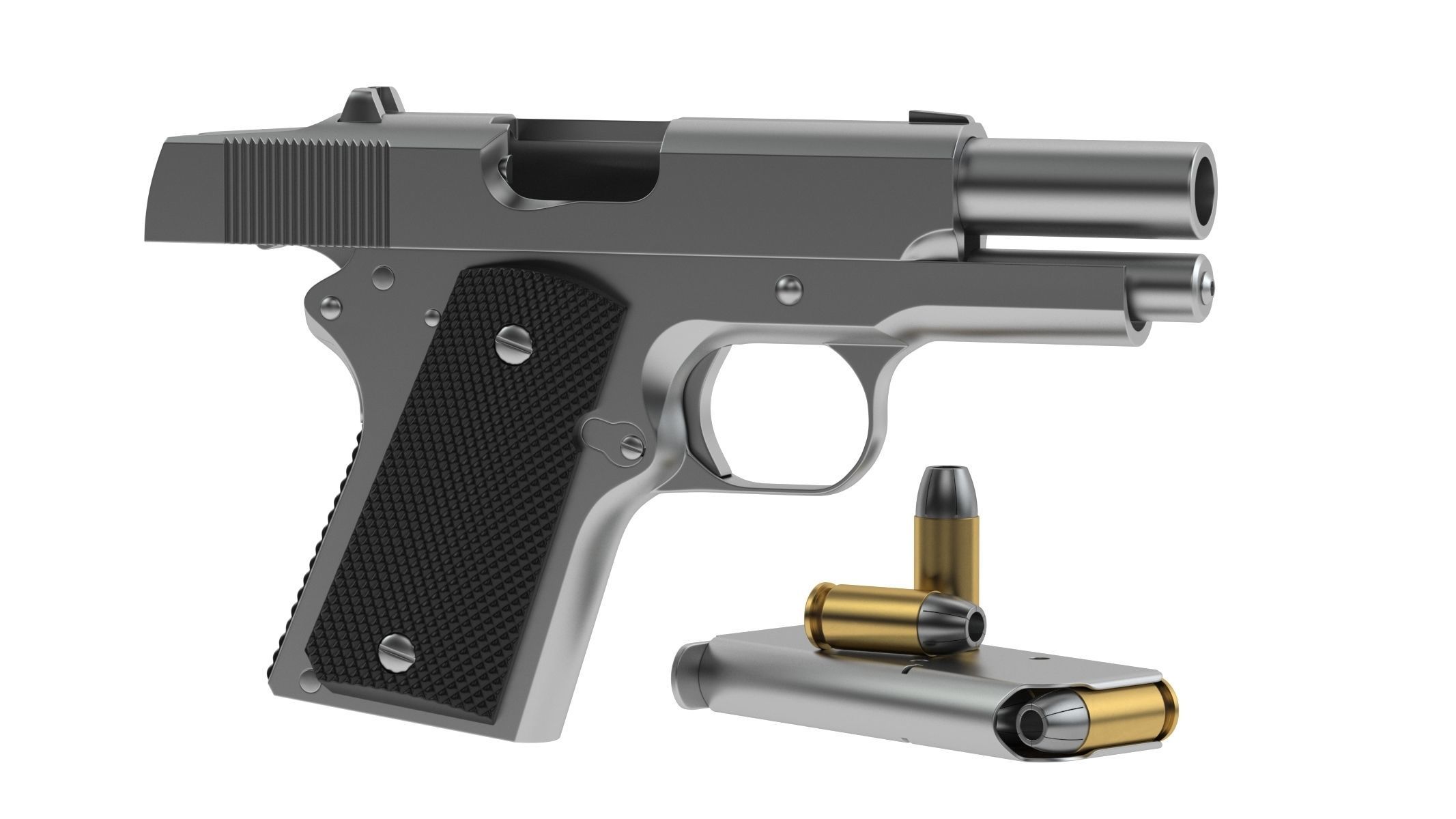 Detonics Combat Master 3D model | CGTrader