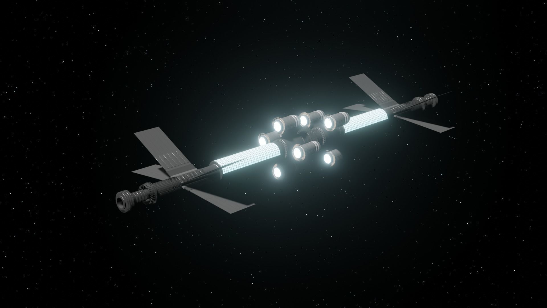 Detailed Space Station free 3D model | CGTrader