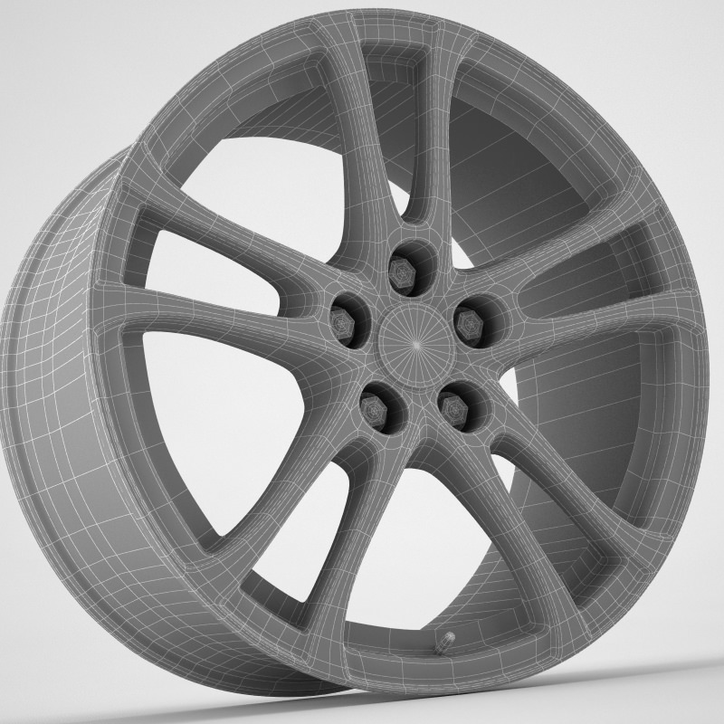 50 rims mega pack 3D model | CGTrader