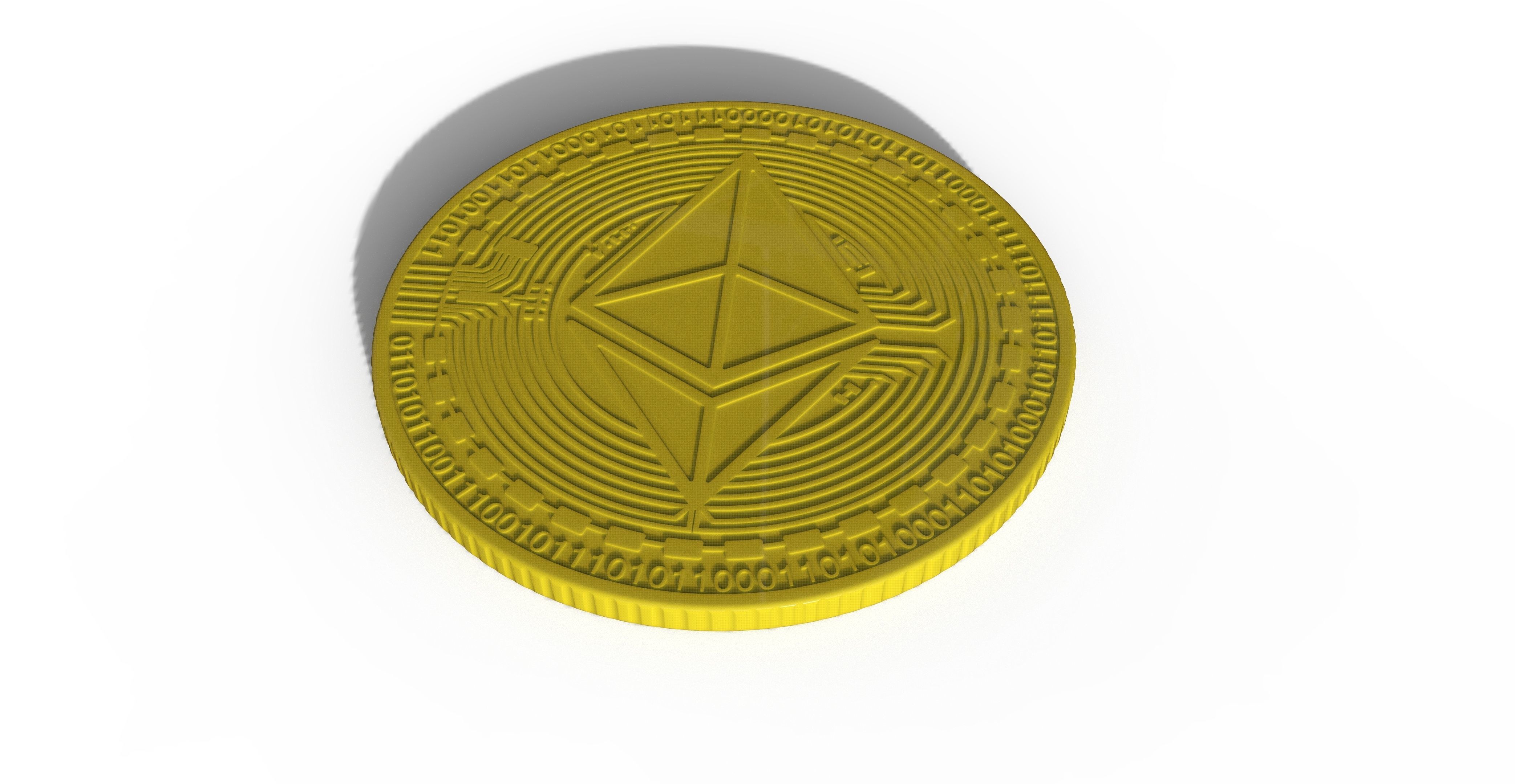 Ethereum ETH 3D model | CGTrader