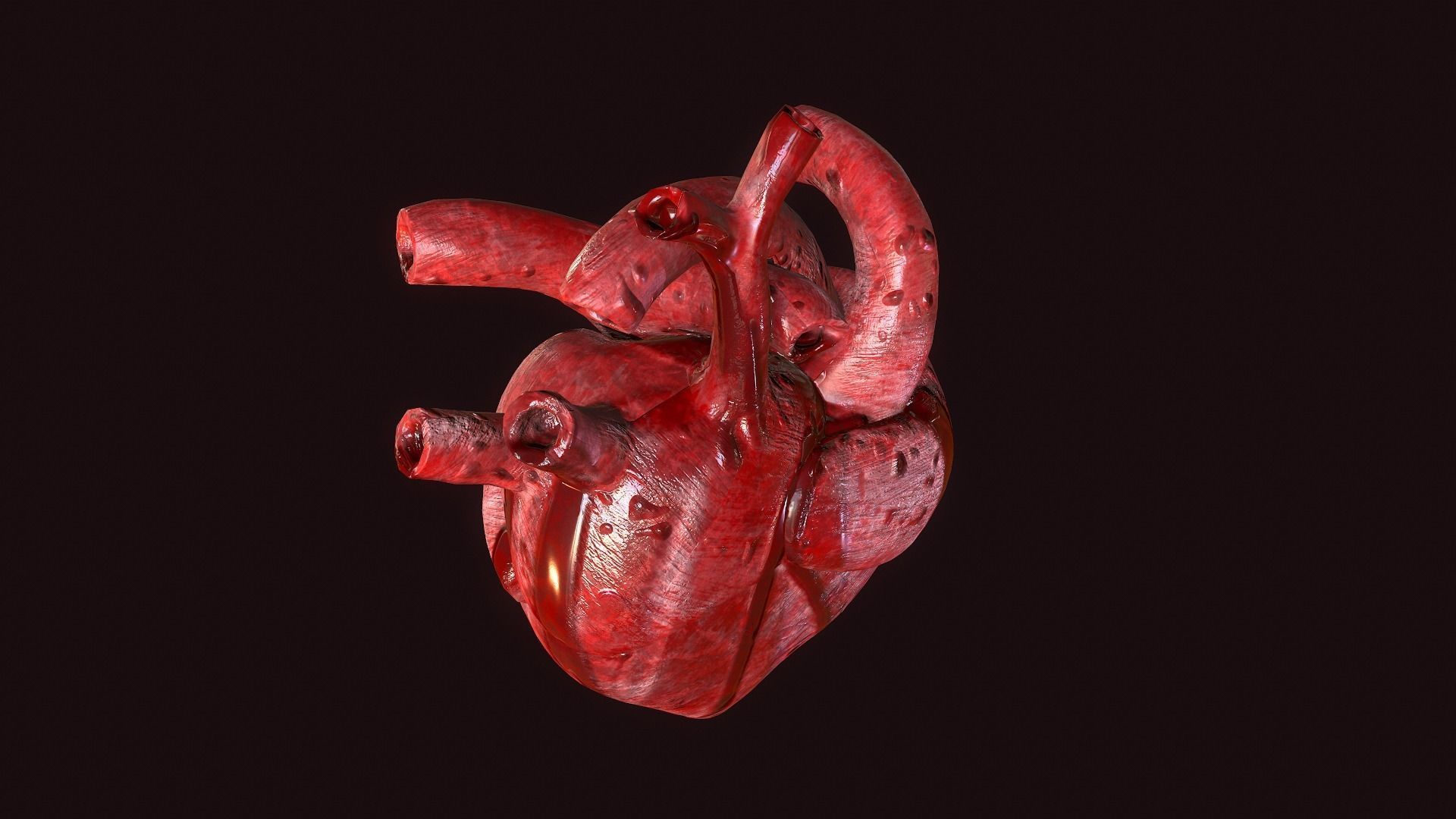 3D model Ripped out human heart VR / AR / low-poly | CGTrader