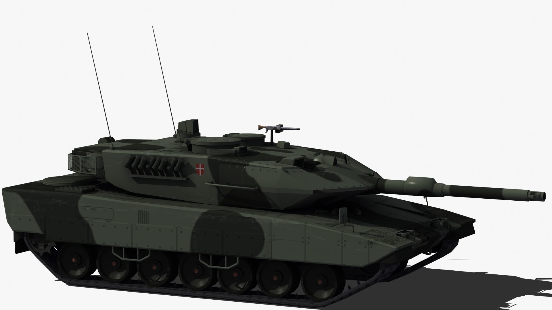 Leopard2 A7 Tank 3D model | CGTrader