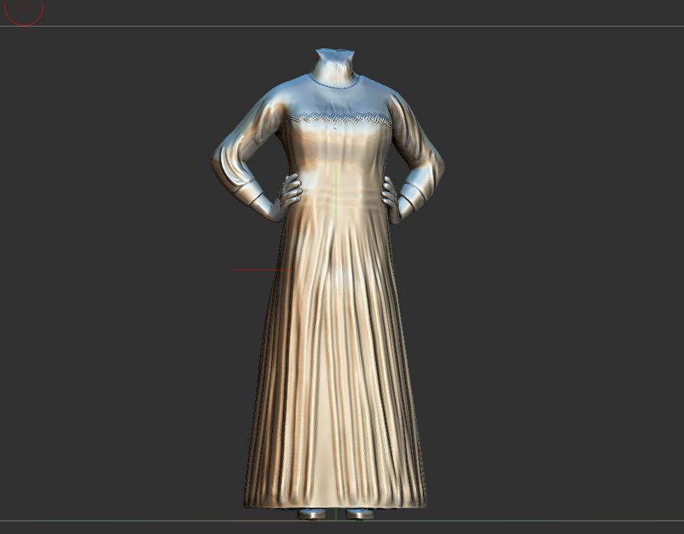 female pose 3D model 3D printable | CGTrader