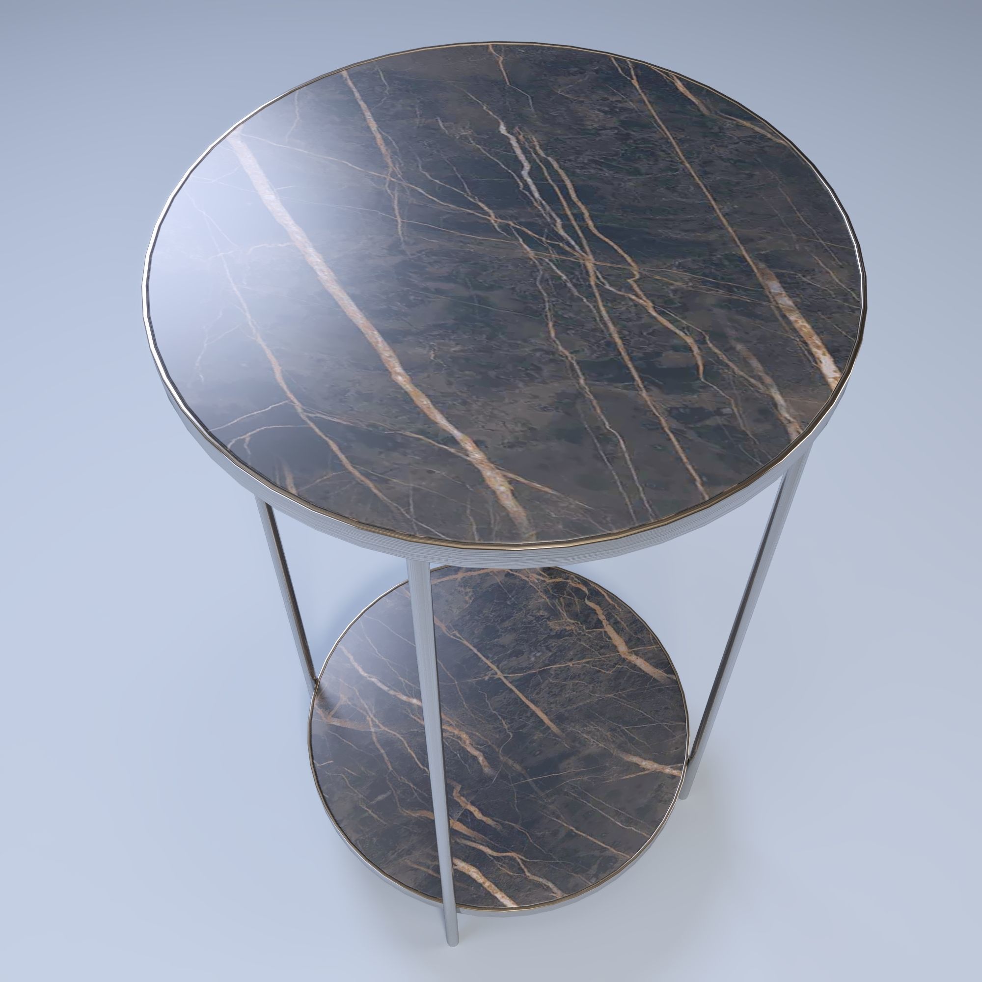 Ulupna Round Bedside Table 3D model | CGTrader