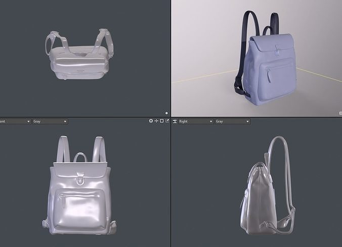 Backpack 3D model | CGTrader