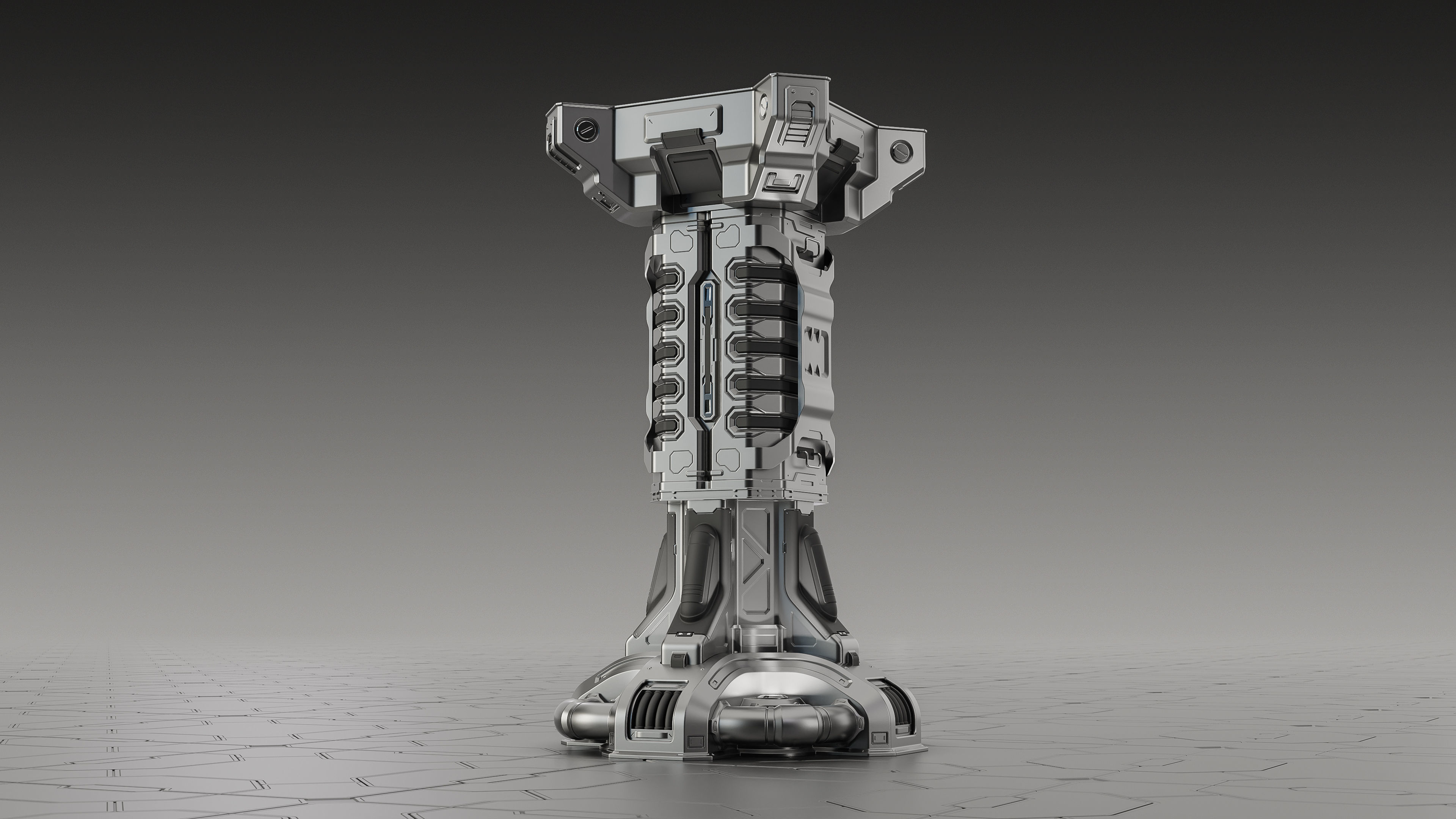 Sci-Fi Objects Kitbash 3D Model Collection | CGTrader