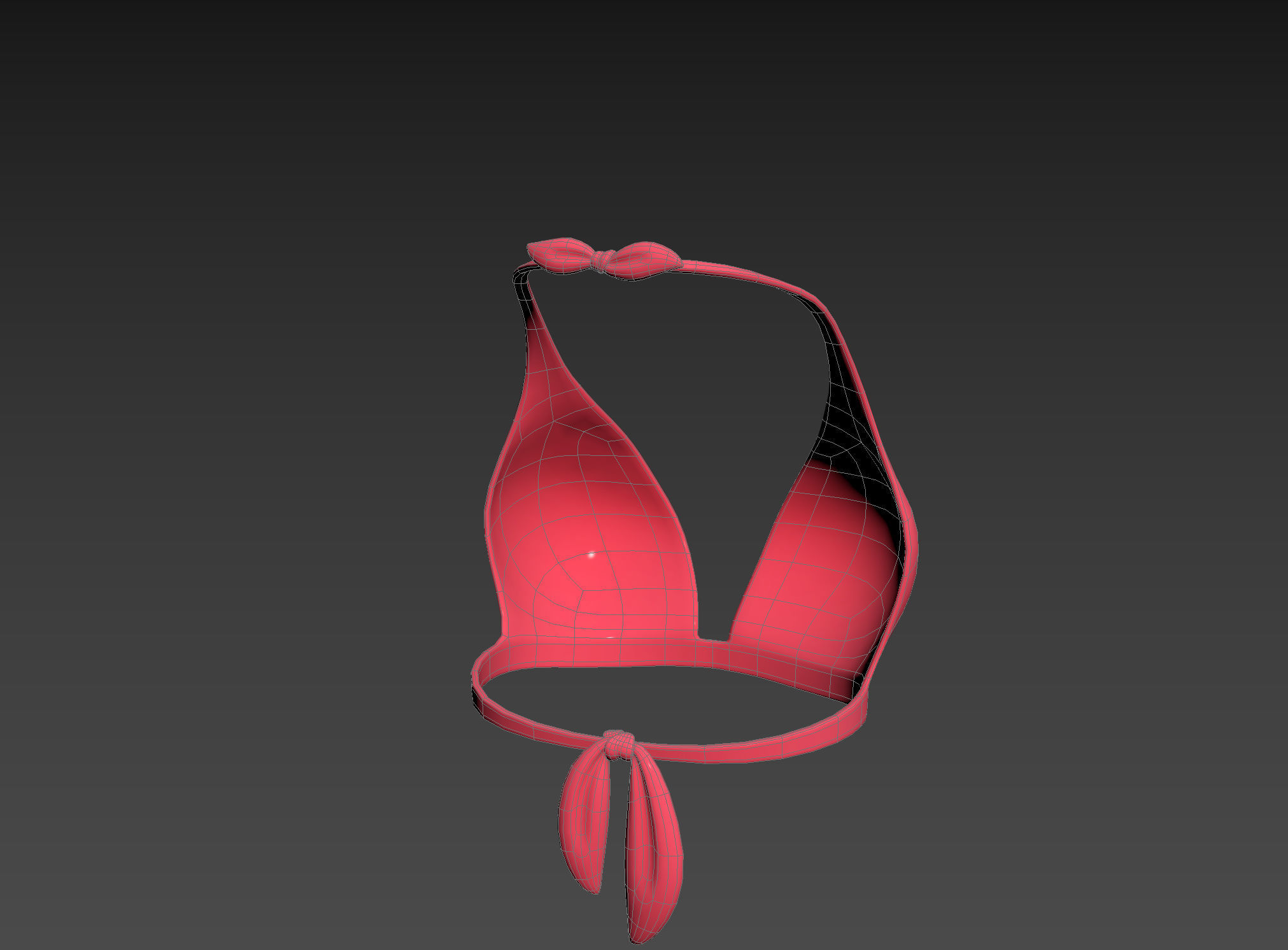 Prop026 Bikini Bra 3D model | CGTrader