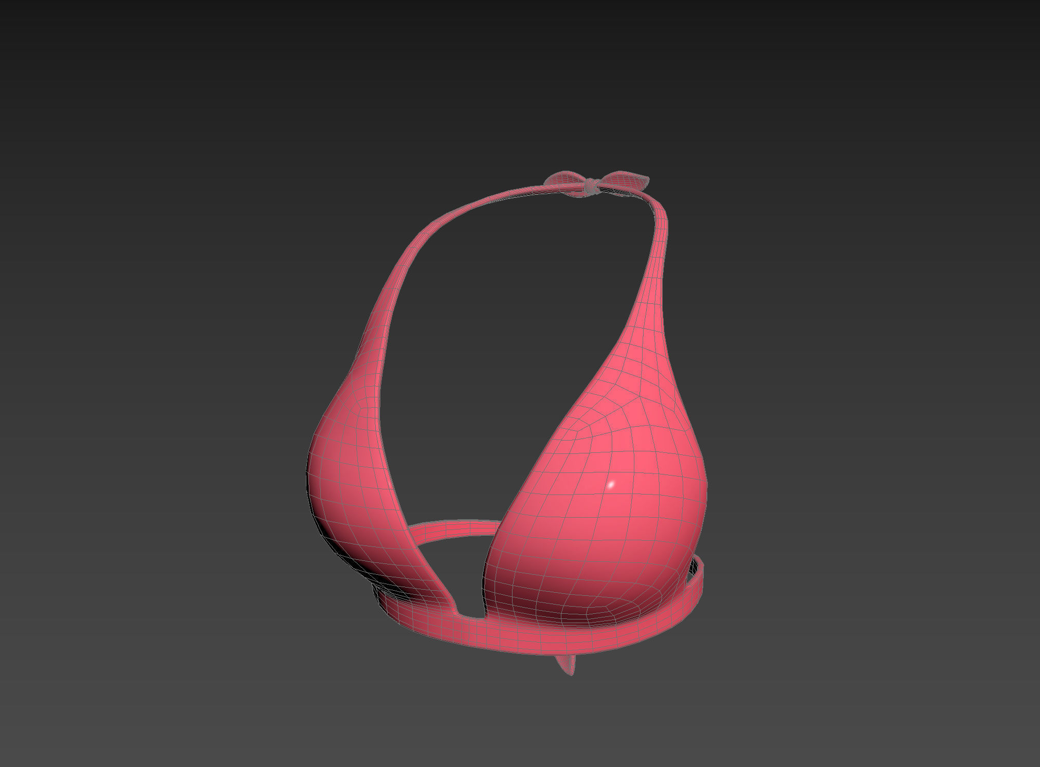 Prop026 Bikini Bra 3D model | CGTrader