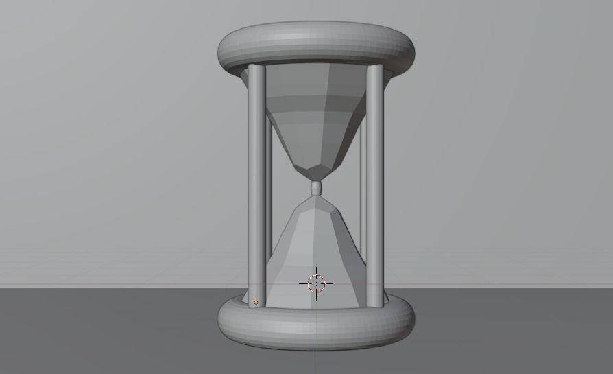 sandclock glass hourglass free 3D model | CGTrader