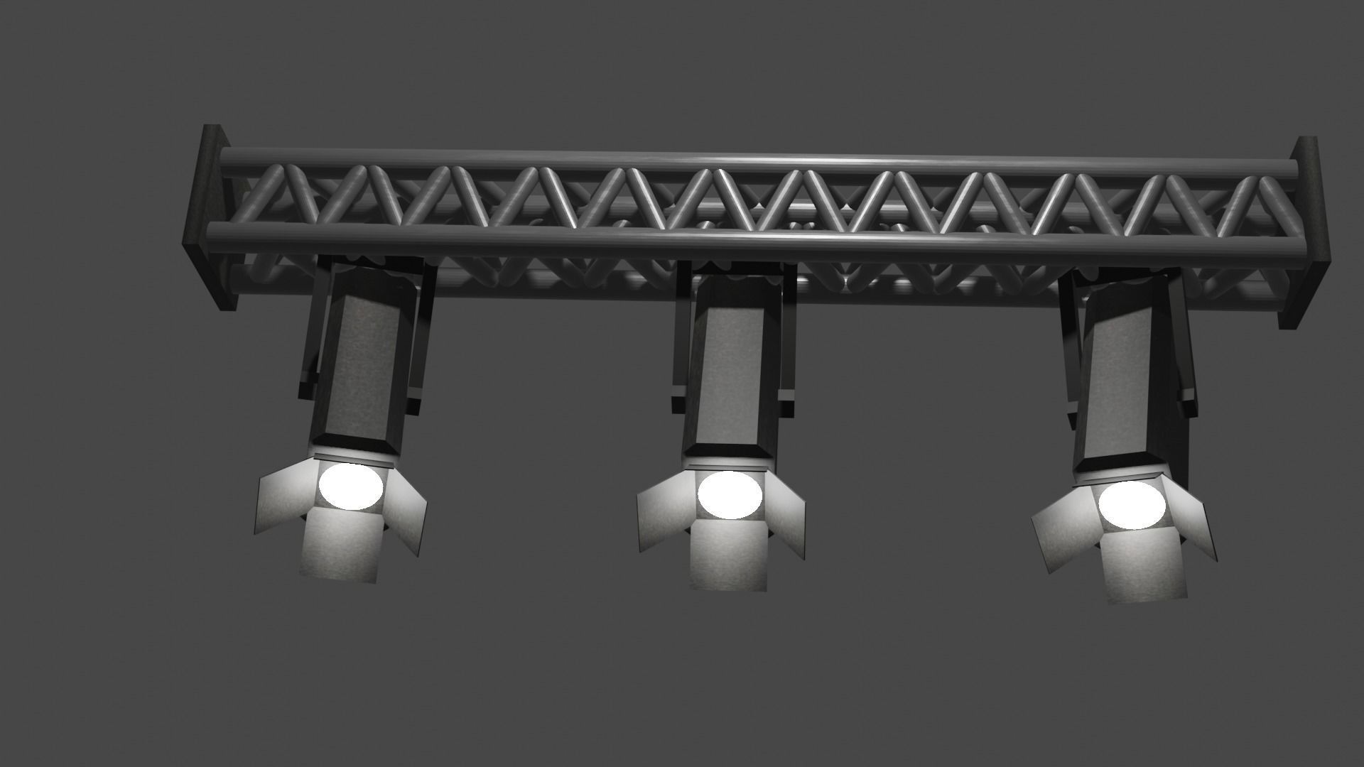 StageLighting bridge free 3D model | CGTrader