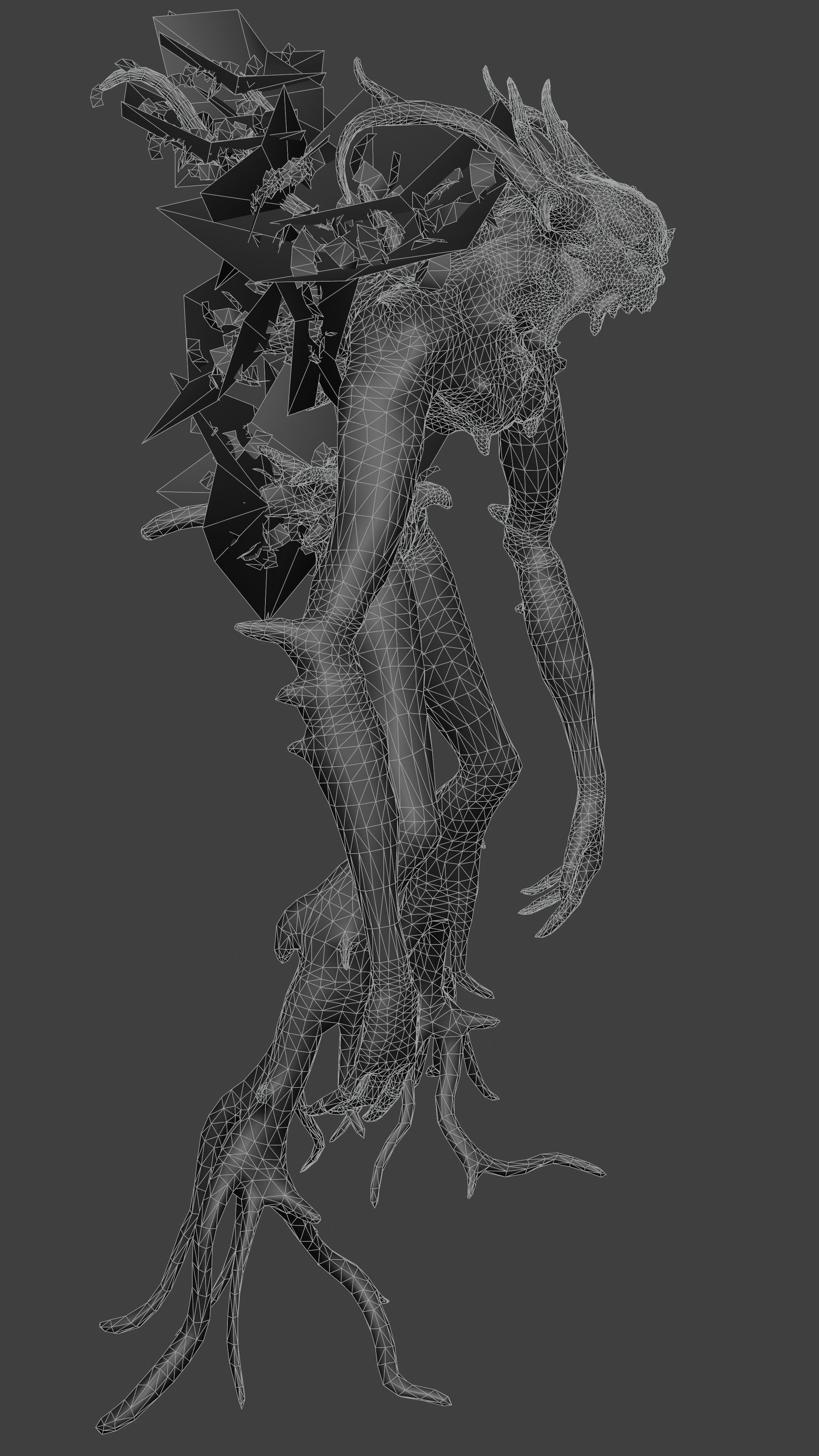 3D model Forest Imp Creature VR / AR / low-poly | CGTrader