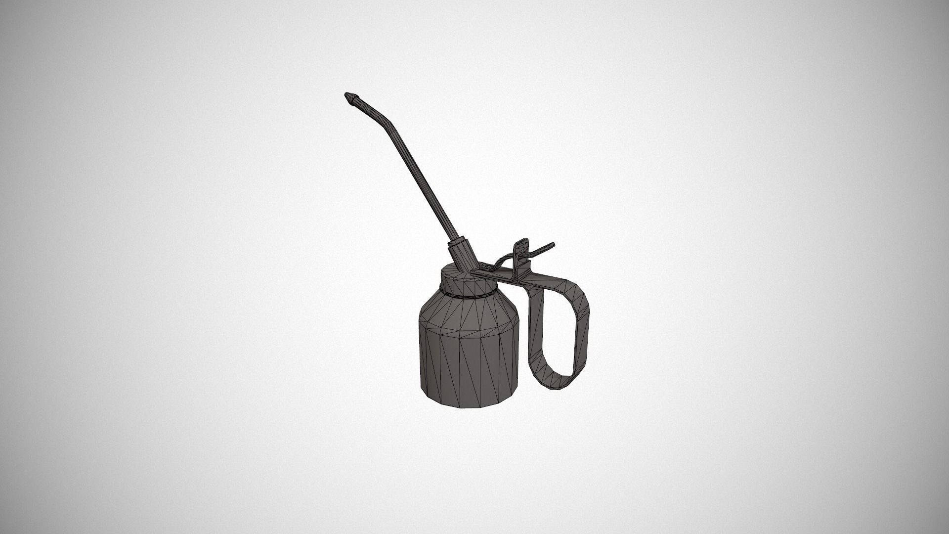 3D model Blue Oil Can VR / AR / low-poly | CGTrader