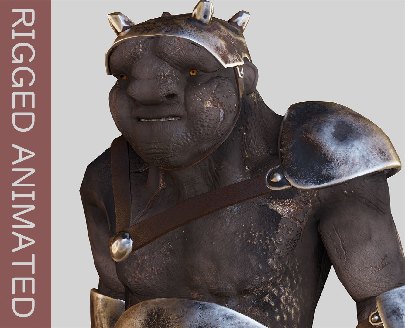 3D model Armed Troll VR / AR / low-poly | CGTrader