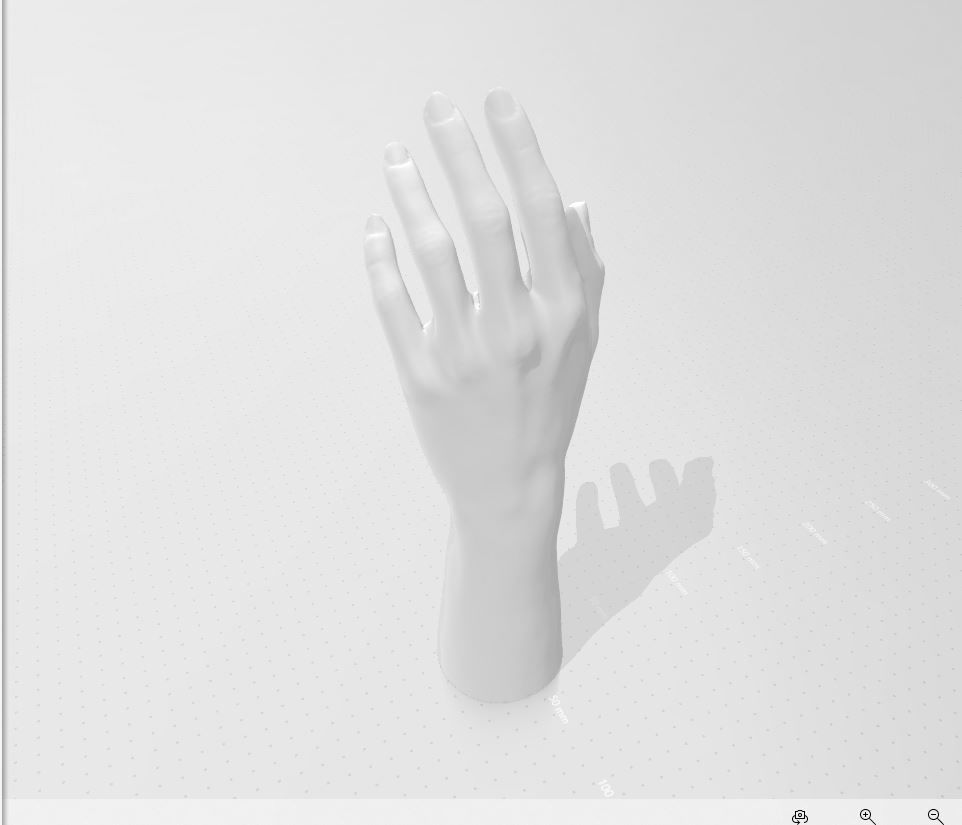 Hand Pose 3D model 3D printable | CGTrader