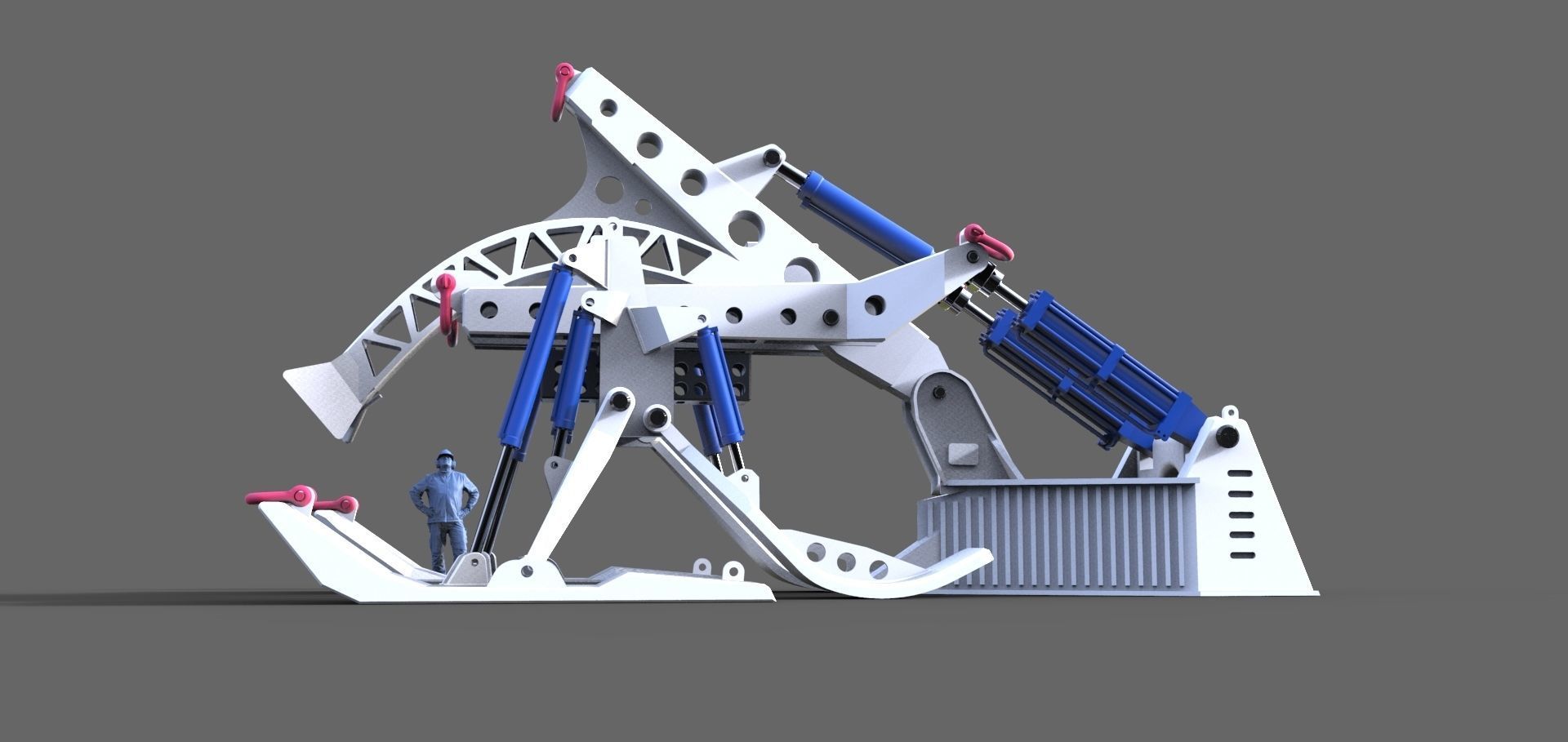 Subsea Cable Plough 3D model 3D printable | CGTrader