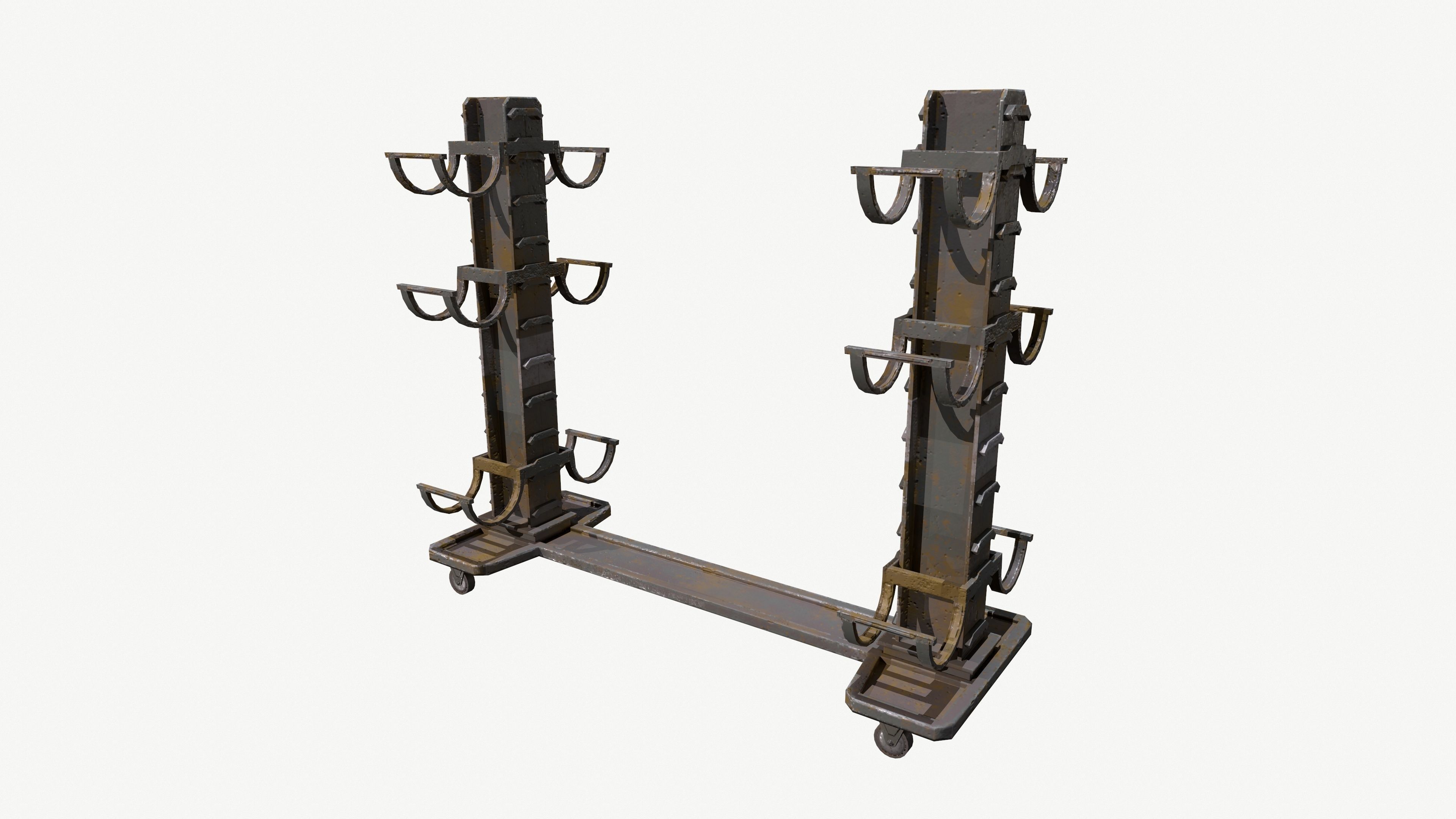 3D model Military Missile Rack VR / AR / low-poly | CGTrader