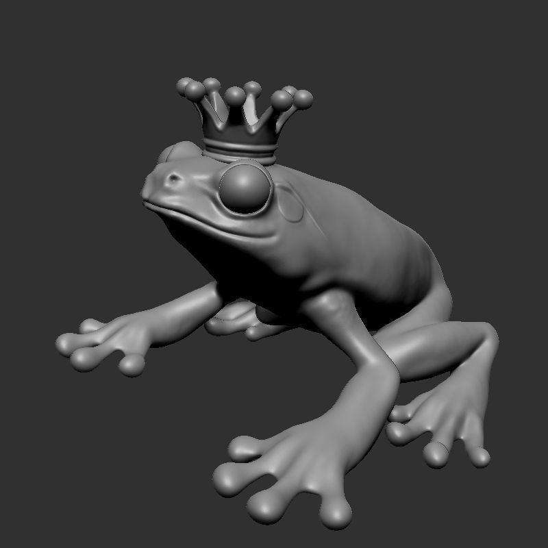 Frog STL for 3D model 3D printable | CGTrader