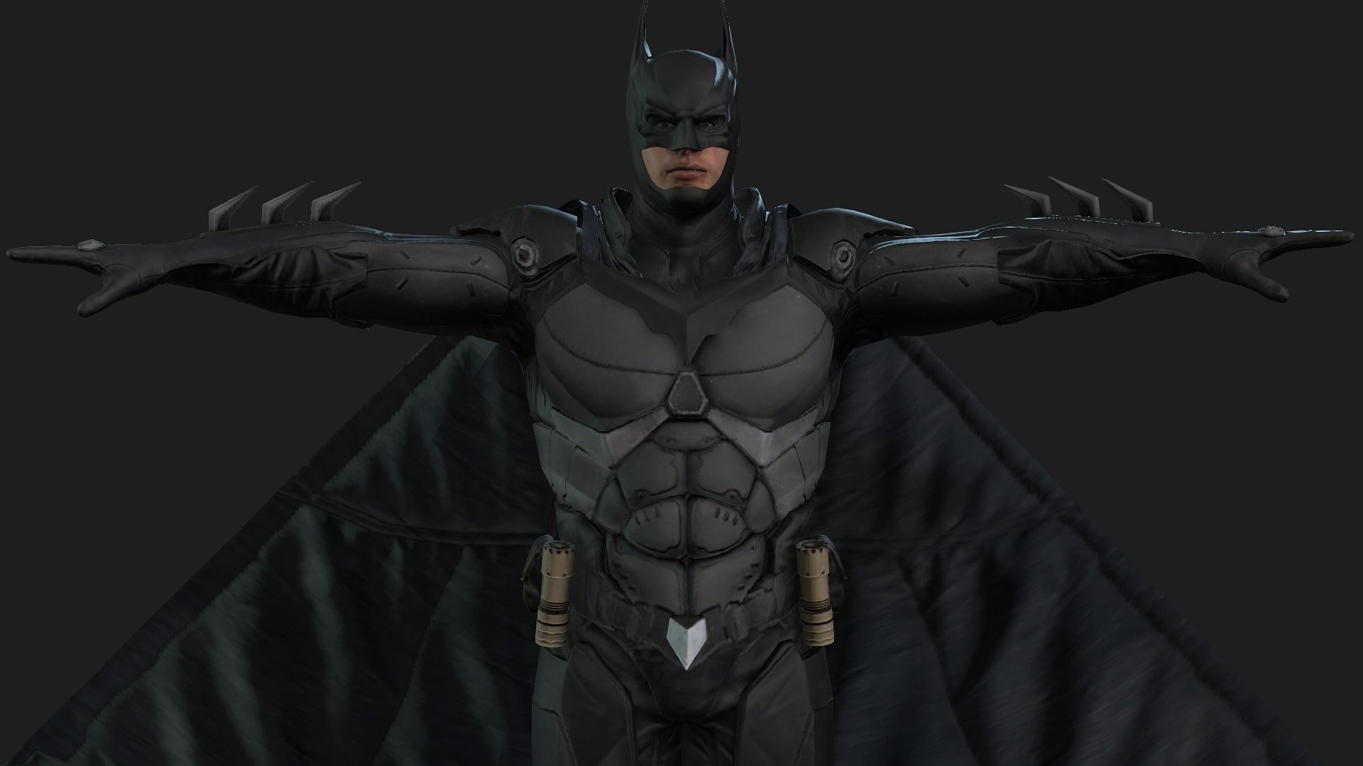 Batman Dark Knight 3D model rigged | CGTrader