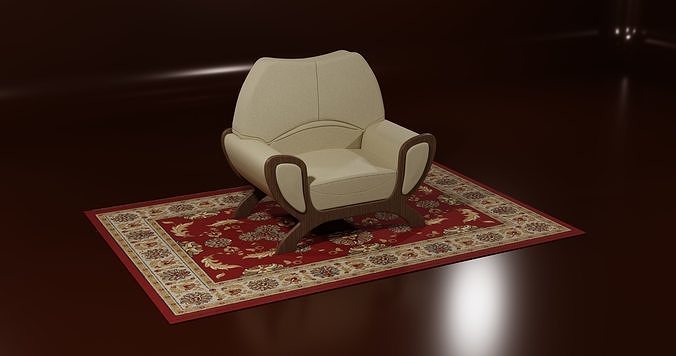 Elegant curved 3D model | CGTrader